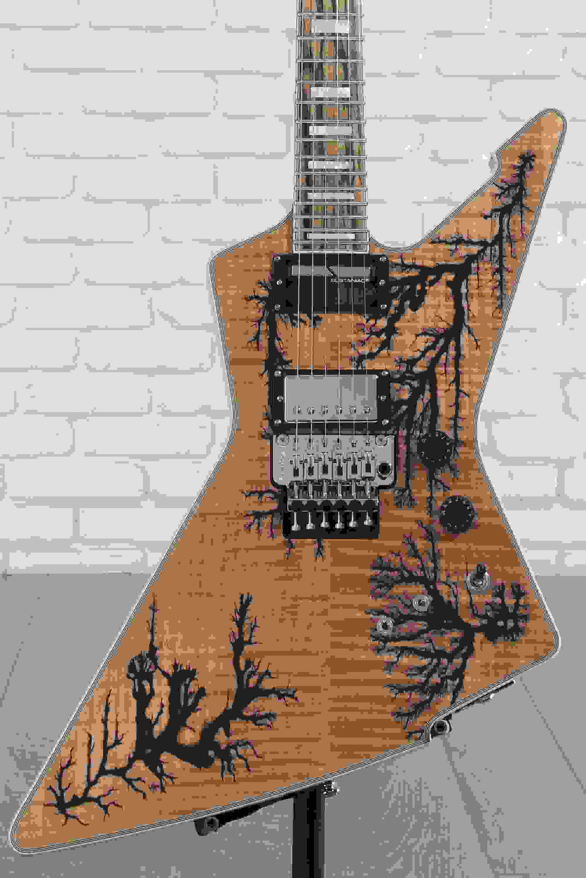 Schecter E-1 FR-S Electro Resin Electric Guitar - Black Electro Resin ...