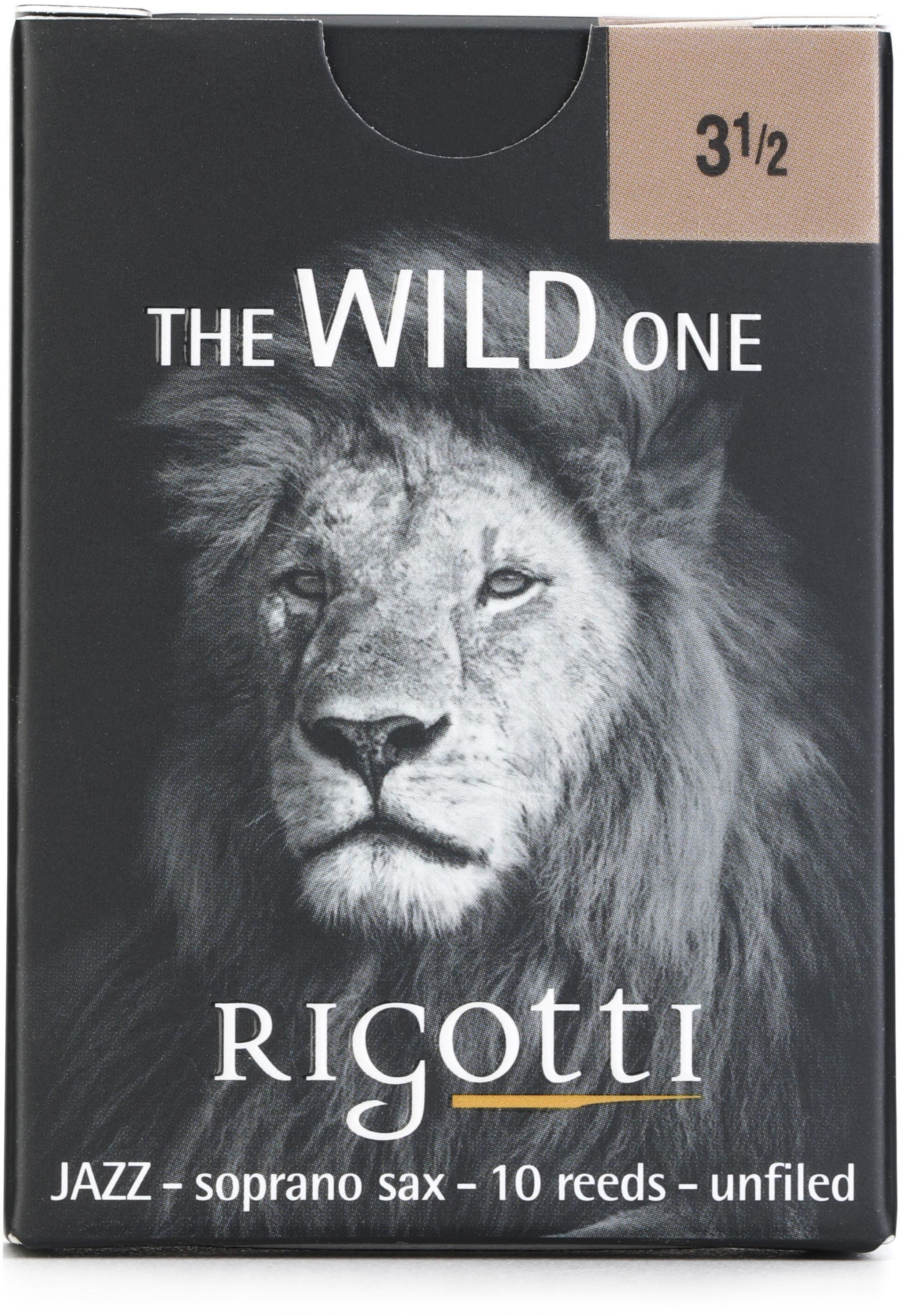 Rigotti Wild Soprano Saxophone Reeds - 3.5, 10-pack | Sweetwater