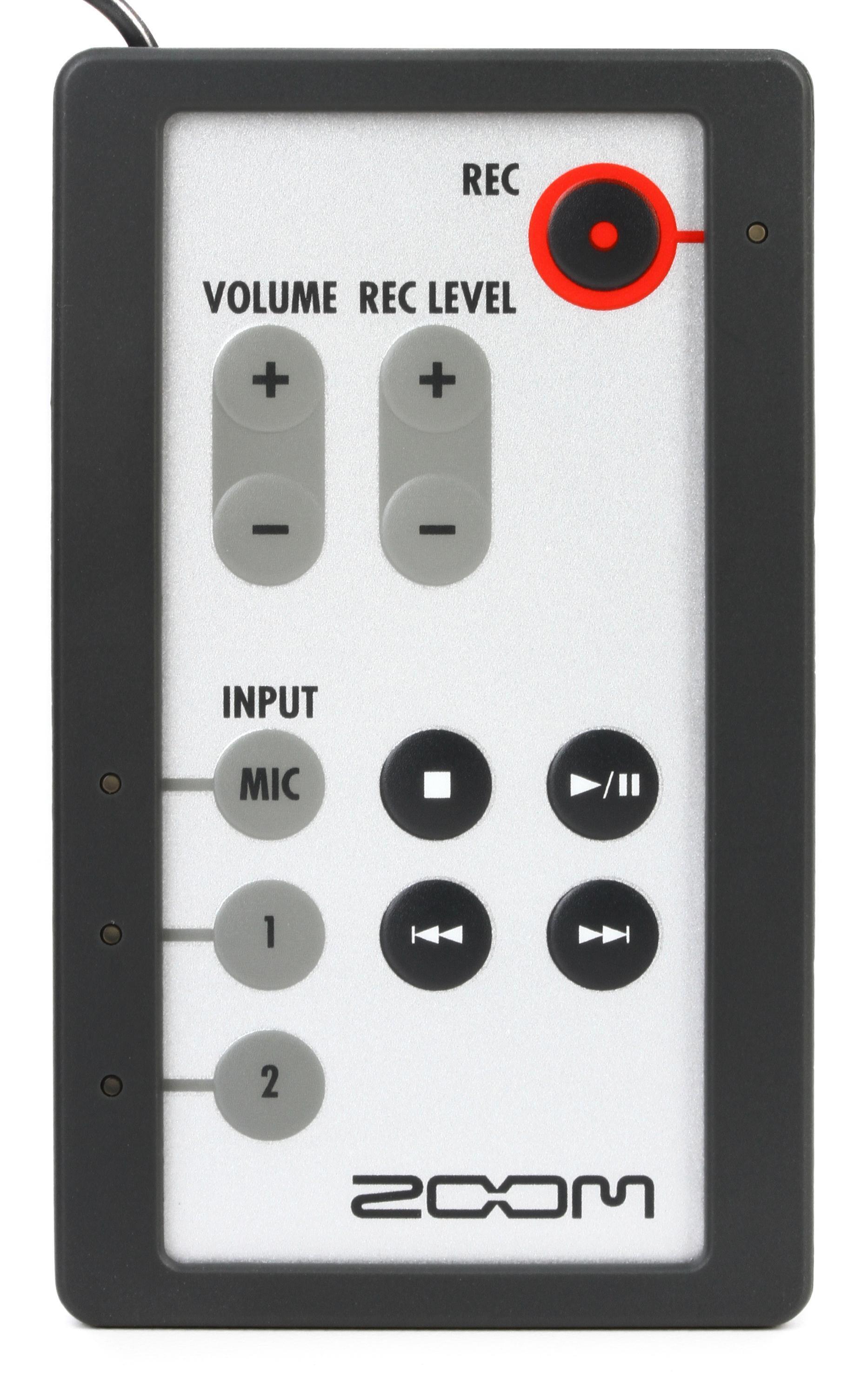 Zoom RC4 Remote Control for H4n Handy Recorder | Sweetwater