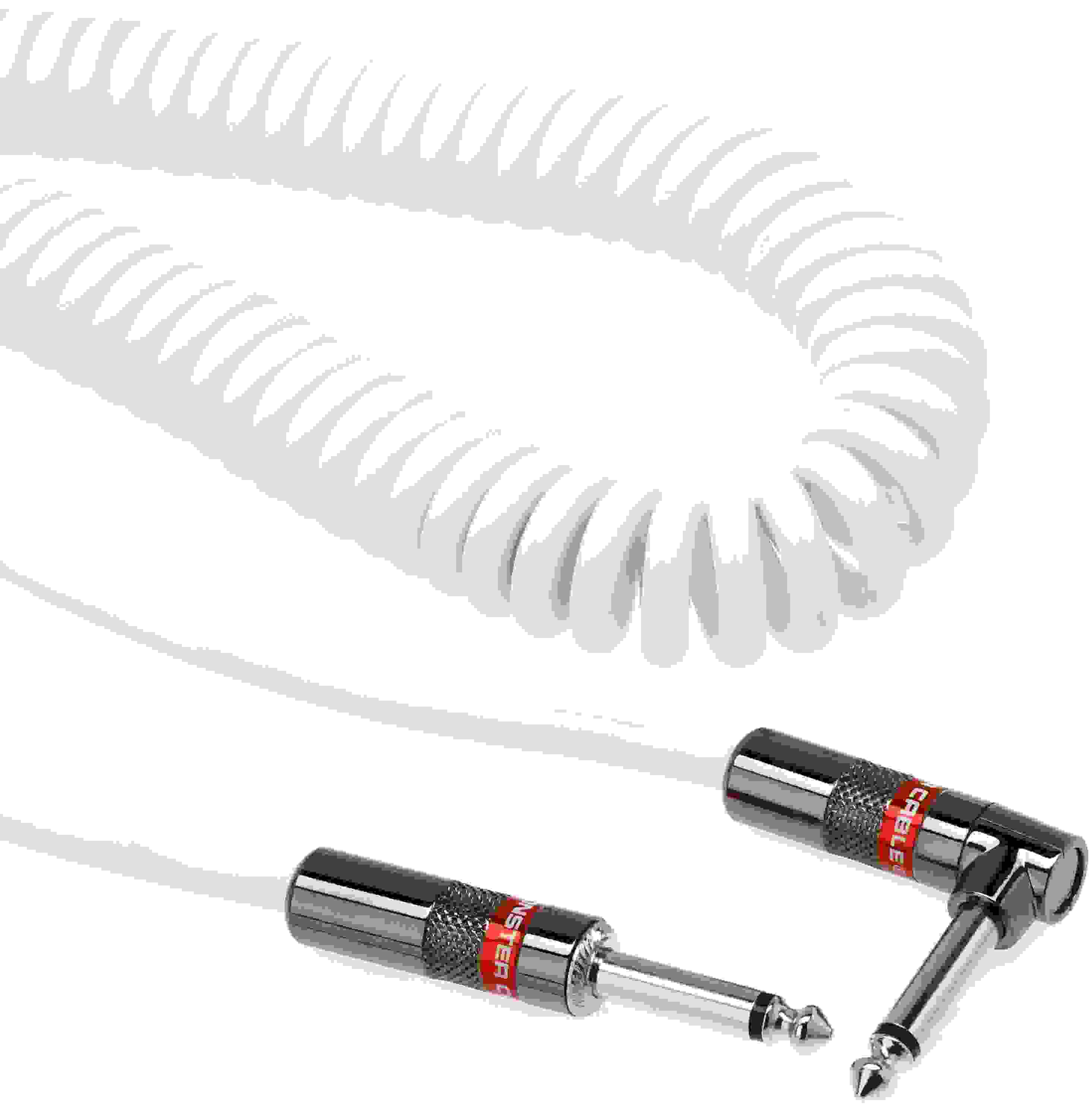 Monster Prolink Classic Straight to Right Angle Coiled Instrument Cable ...