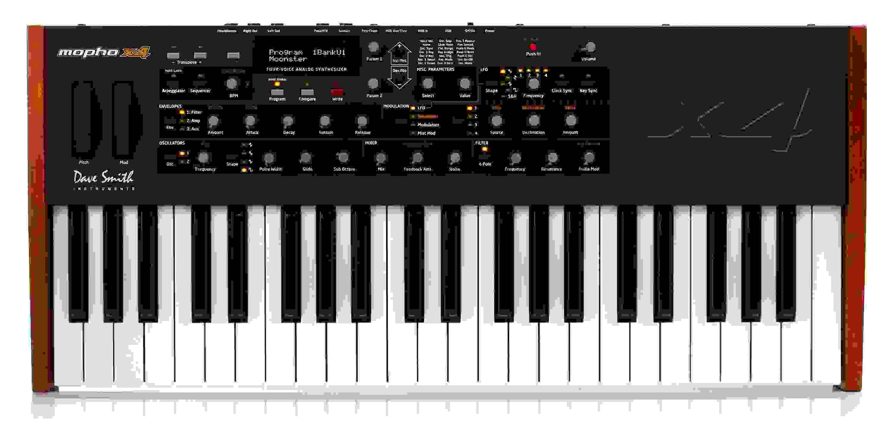 Dave Smith Instruments Mopho x4 4-voice Analog Synthesizer | Sweetwater