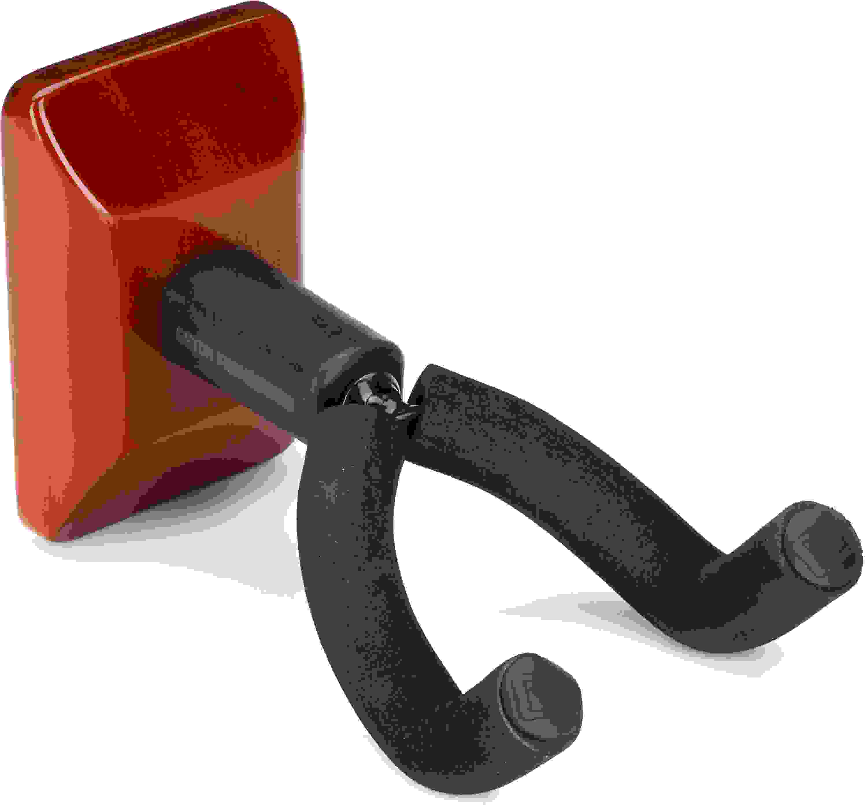 Gator Frameworks GFW-GTR-HNGRMHG Wall Mount Guitar Hanger - Mahogany ...