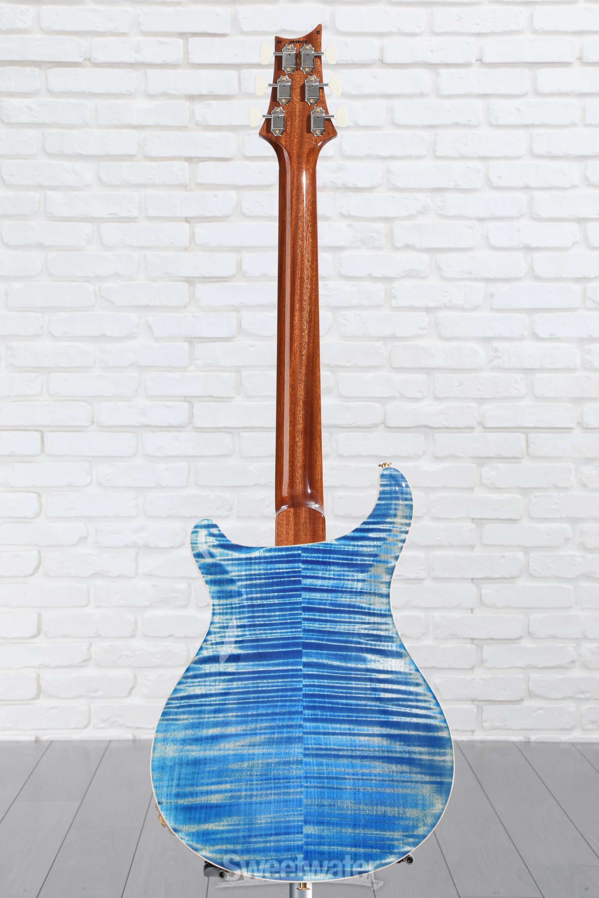 PRS McCarty 594 Hollowbody II Electric Guitar - Faded Blue Jean, 10-Top ...