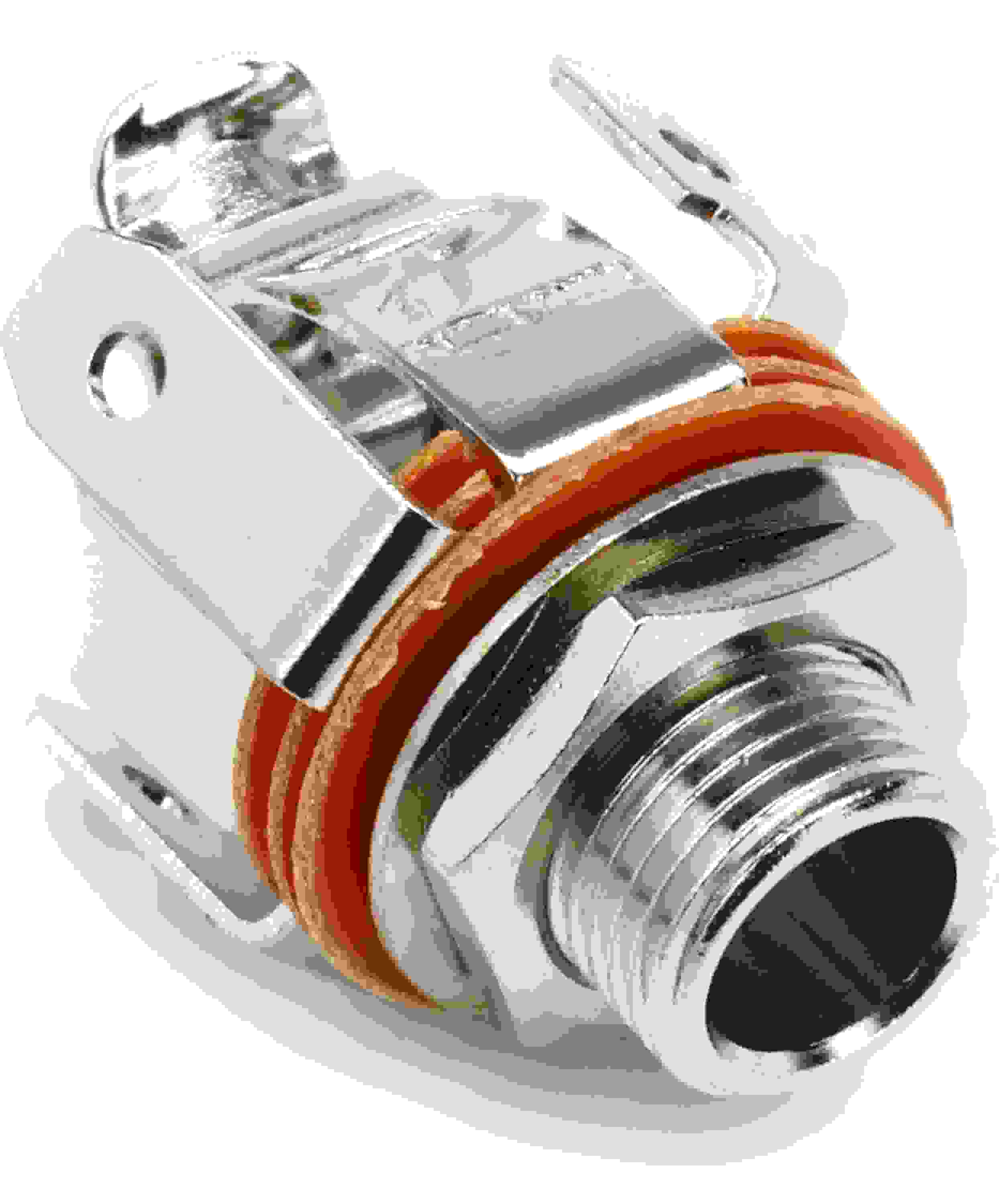 Pure Tone PTT2 Pure Tone Stereo Output Jack - Nickel | Sweetwater