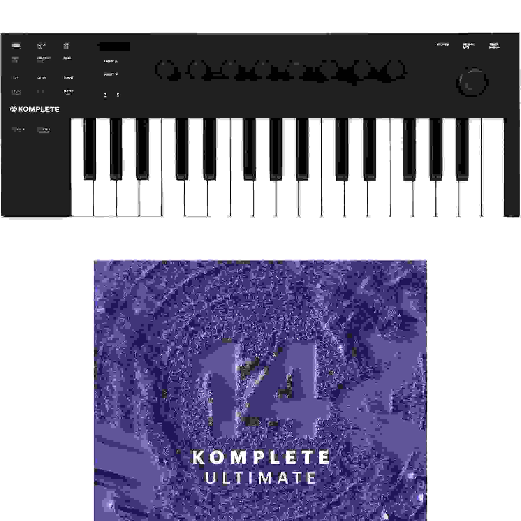 Native Instruments Komplete Kontrol M32 Micro Keyboard Controller Ultimate Bundle | Sweetwater