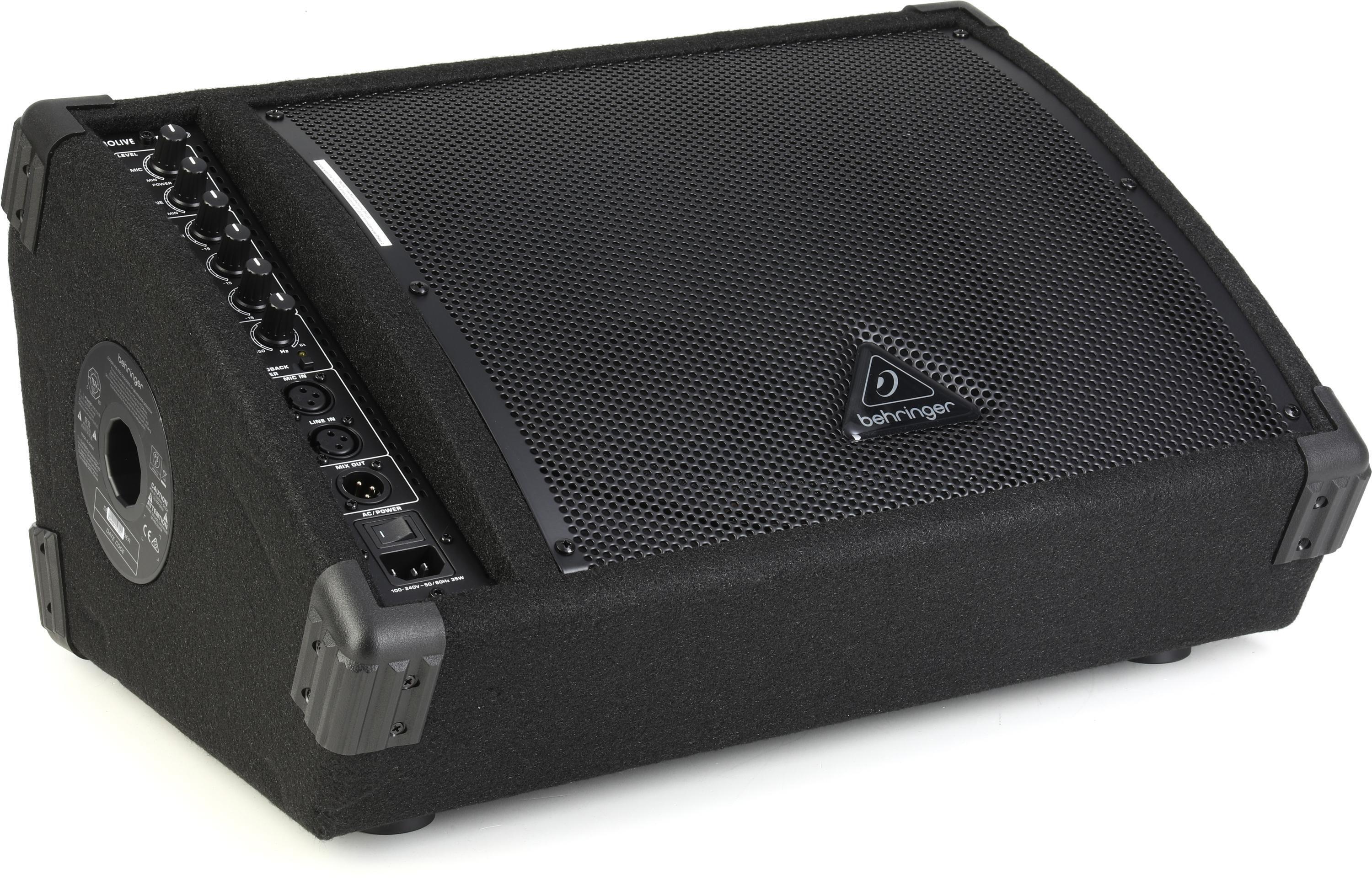 Behringer Eurolive F1220D 250W 12 inch Active Floor Monitor | Sweetwater
