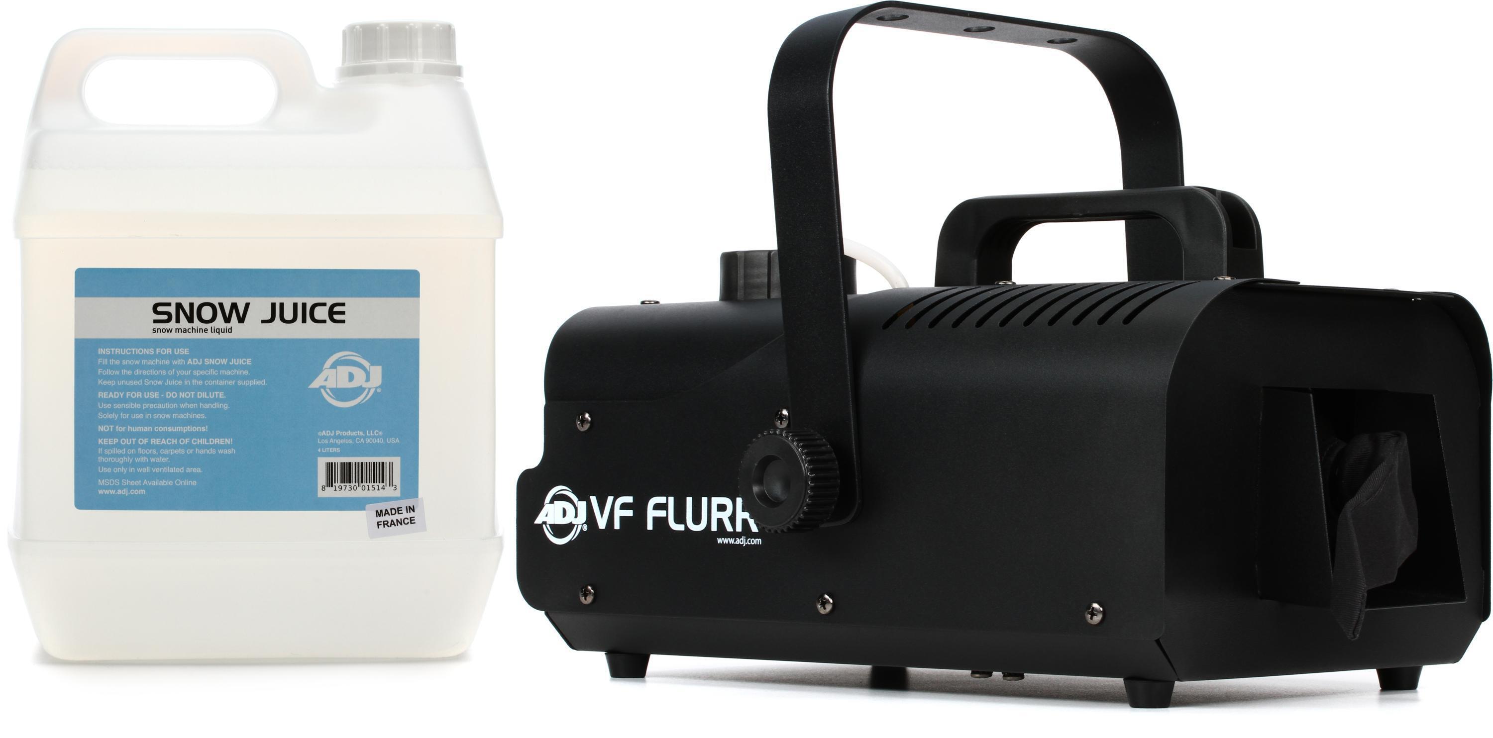 ADJ VF Flurry Pak Snow Machine with Snow Juice | Sweetwater