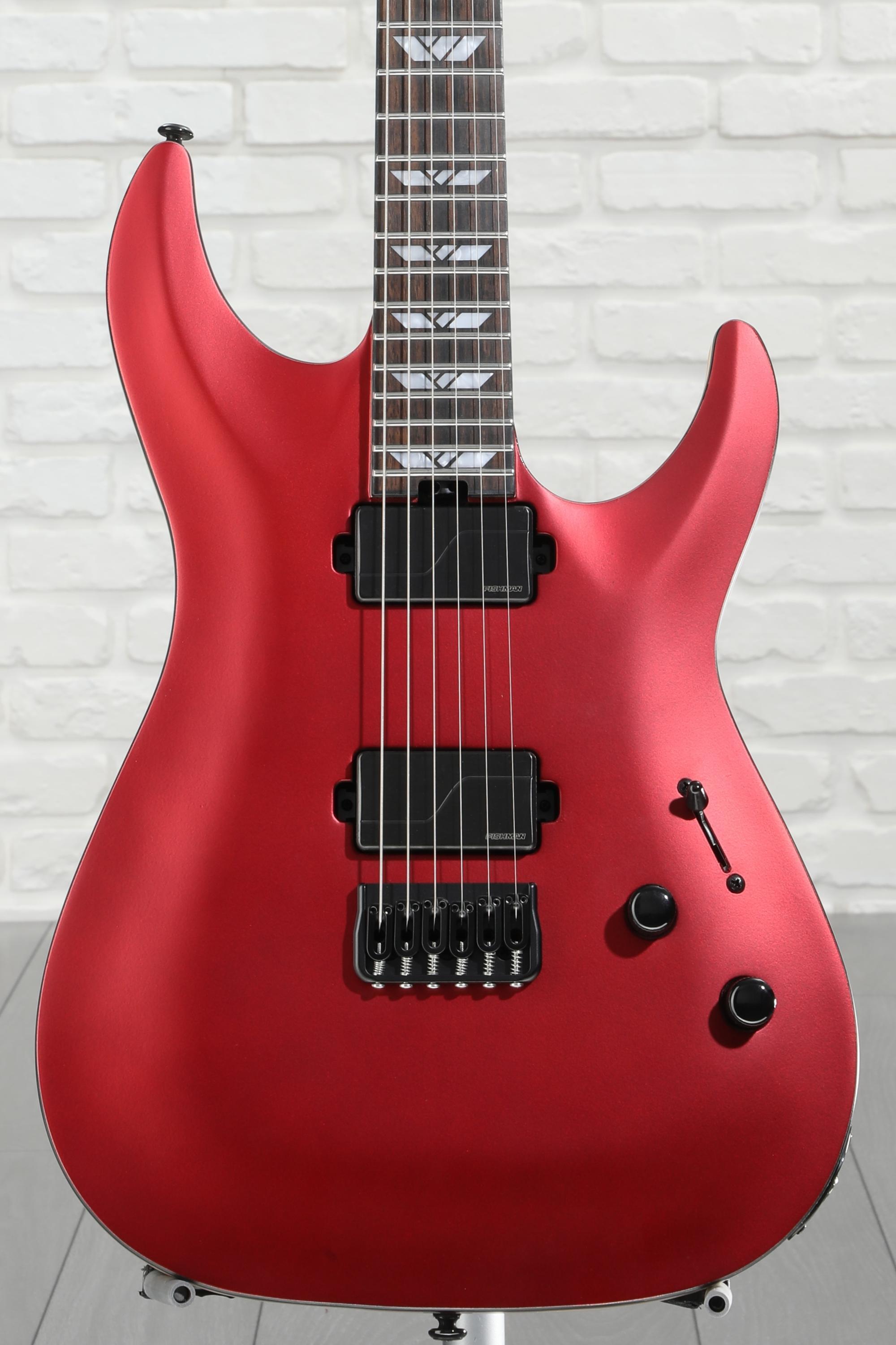 Schecter C-1 SLS Custom Electric Guitar - Racing Red | Sweetwater