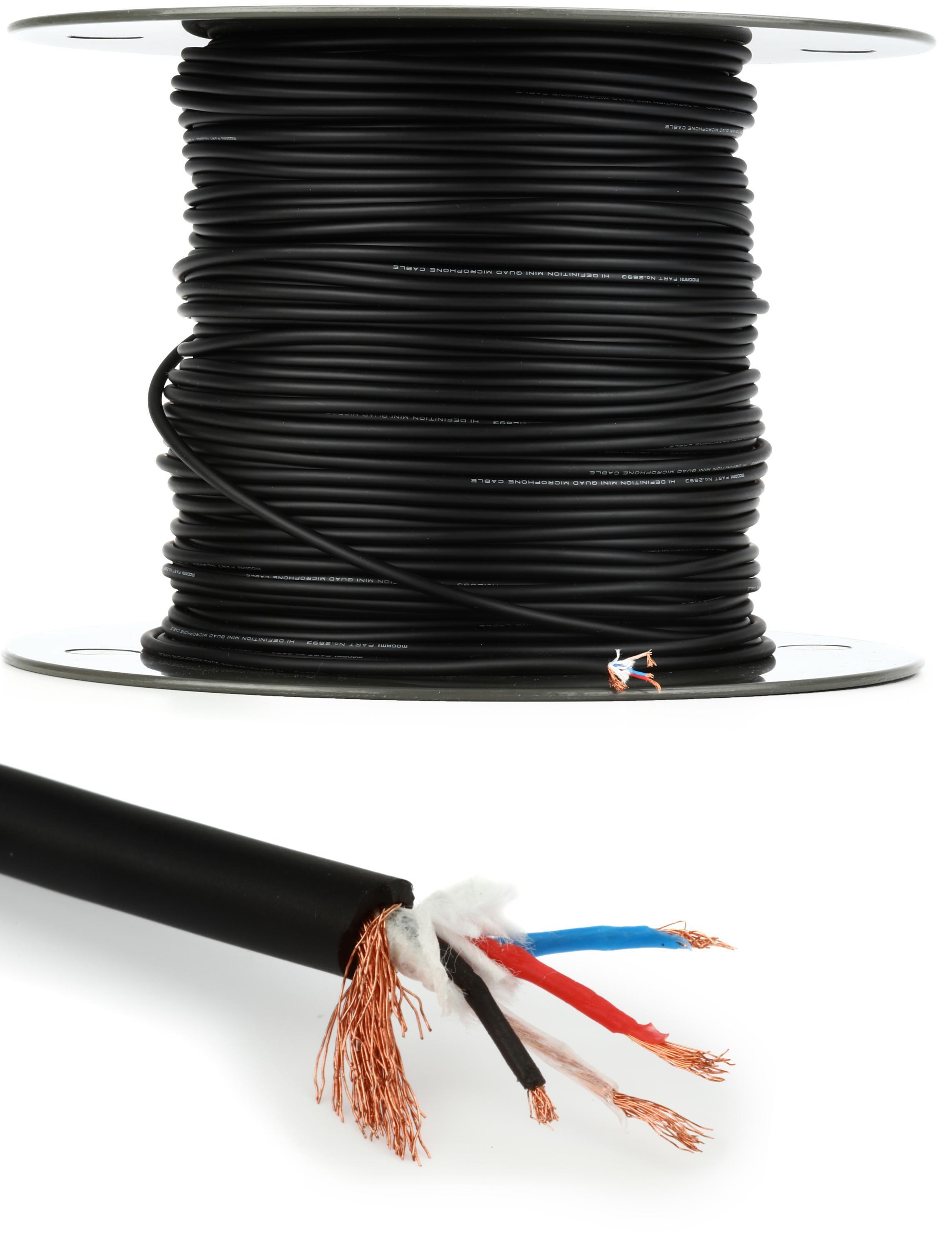Mogami W2893 Bulk Microphone Wire - 656 foot Spool | Sweetwater