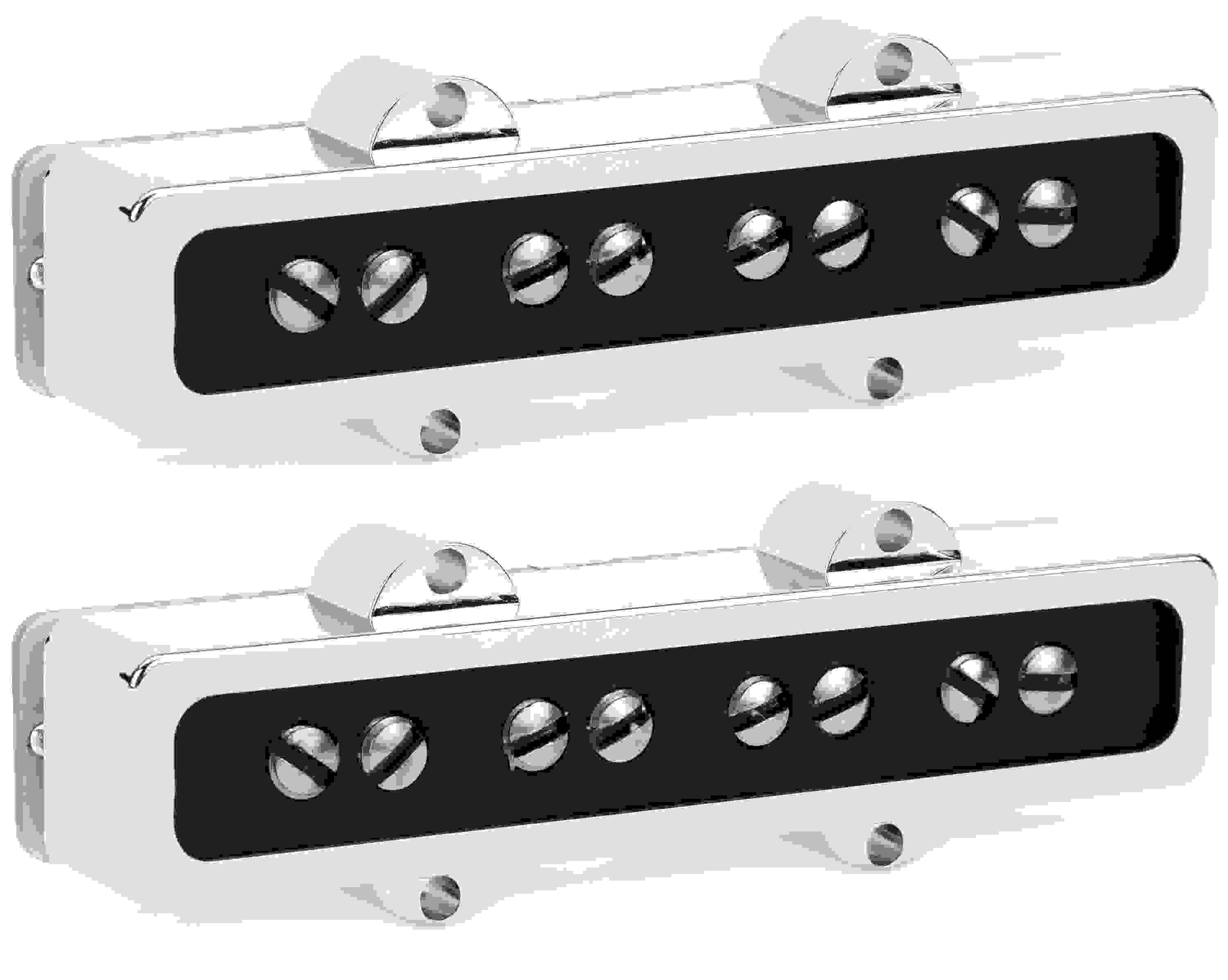 Fender Cobalt Chrome Jazz Bass Pickup Set | Sweetwater
