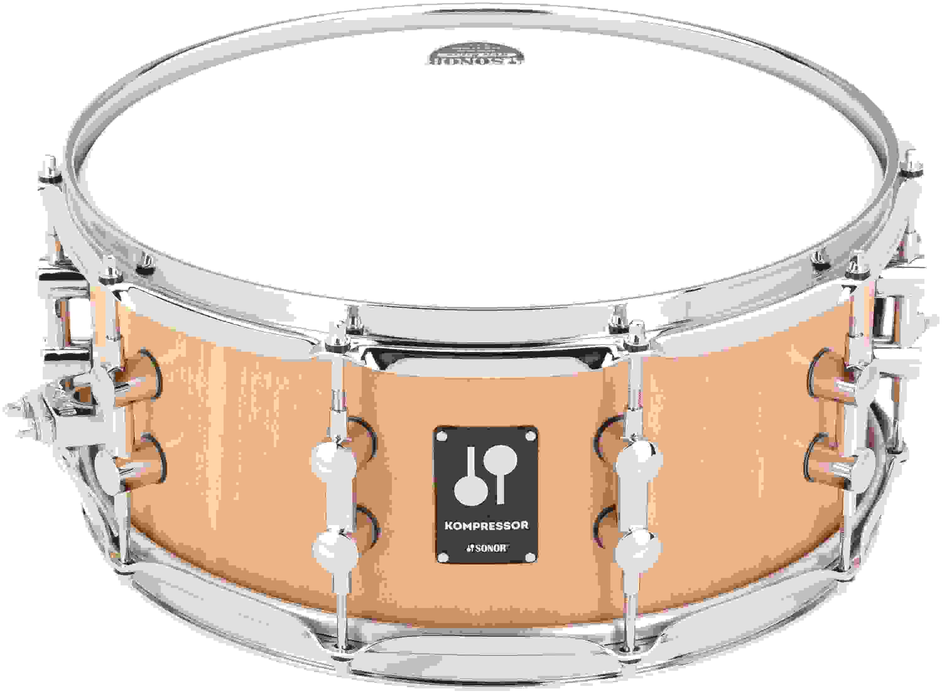 Sonor Kompressor Series Beech Snare Drum - 6 x 14-inch - Natural ...