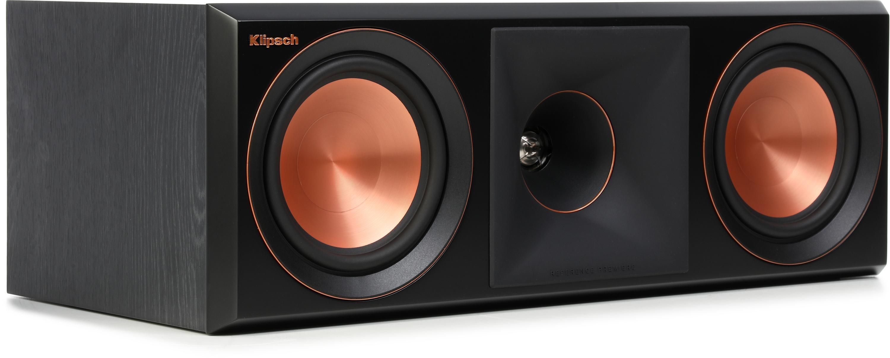 Klipsch RP-500C II Passive Center-channel Speaker - Ebony | Sweetwater