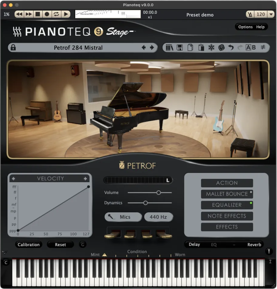 MODARTT Pianoteq 9 Stage Virtual Instrument Software | Sweetwater