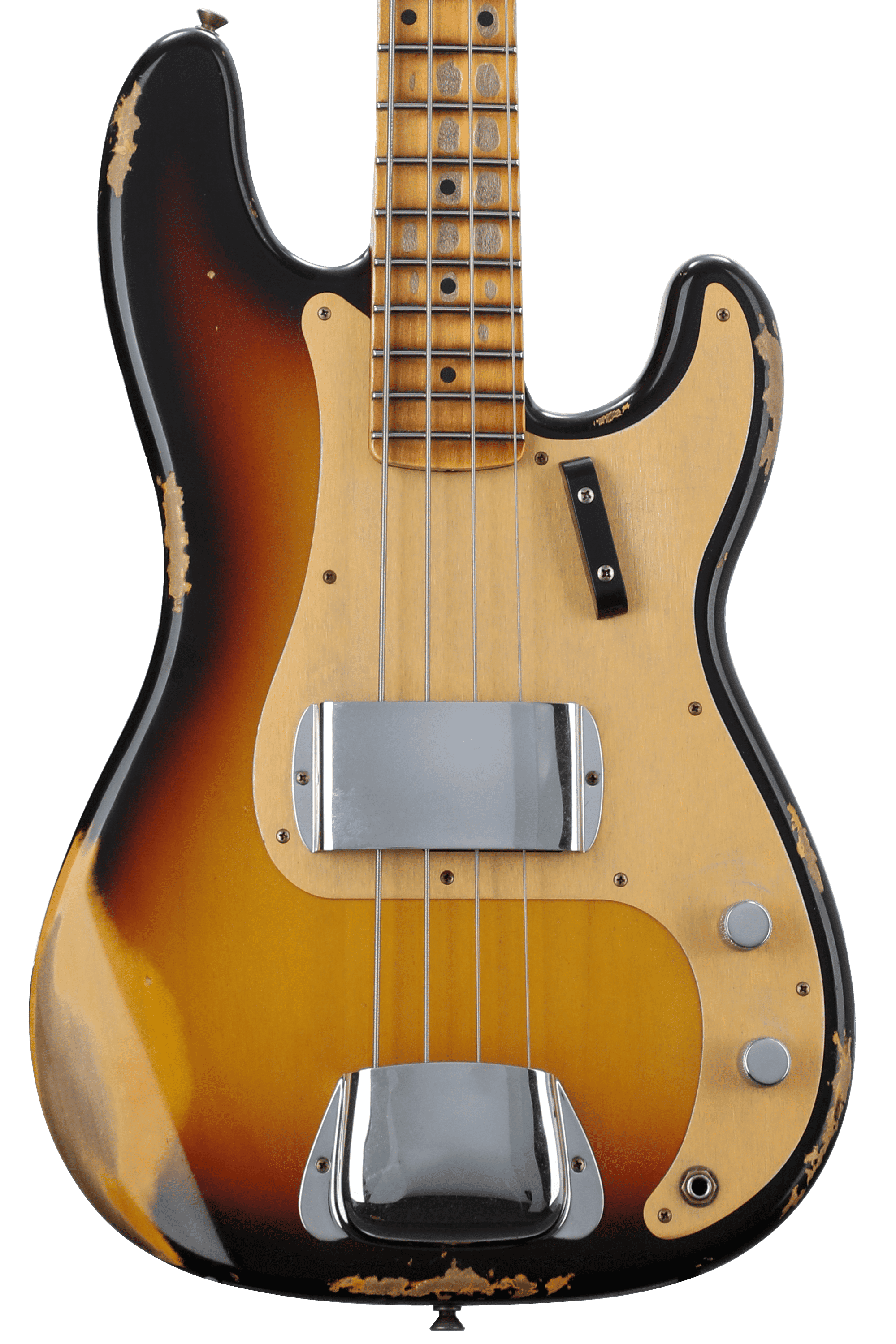 Fender Custom Shop '58 Precision Bass Heavy Relic - 3-color Sunburst ...