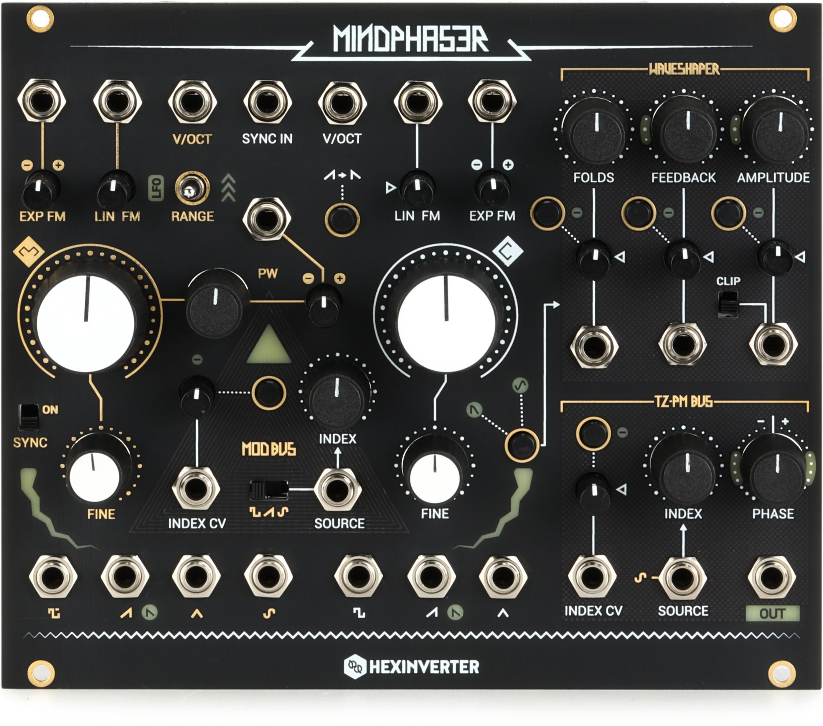 Erica Synths Hexinverter Mindphaser Complex Oscillator Eurorack Module ...