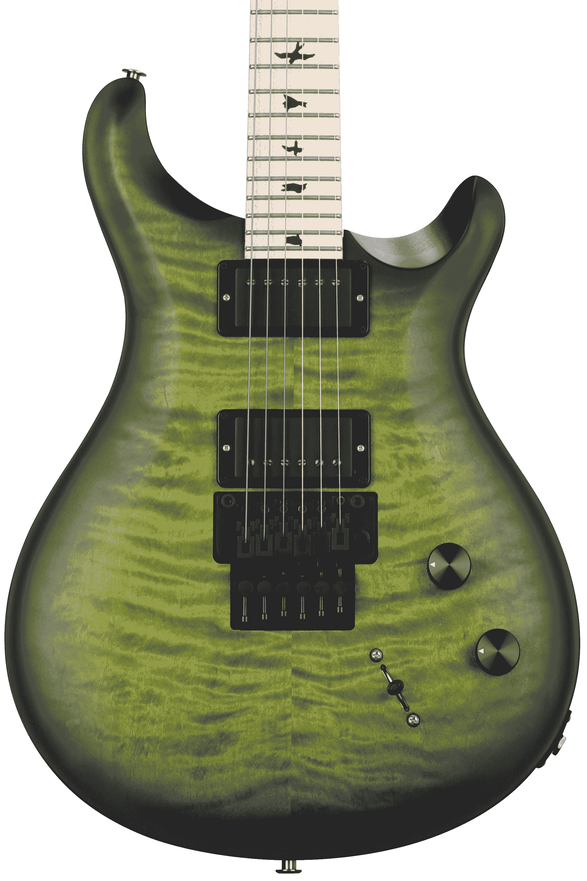 PRS DW CE 24 "Floyd" Electric Guitar - Jade Smokeburst | Sweetwater