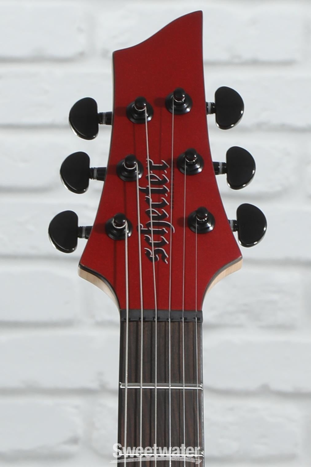 Schecter C-1 SLS Custom Electric Guitar - Racing Red | Sweetwater