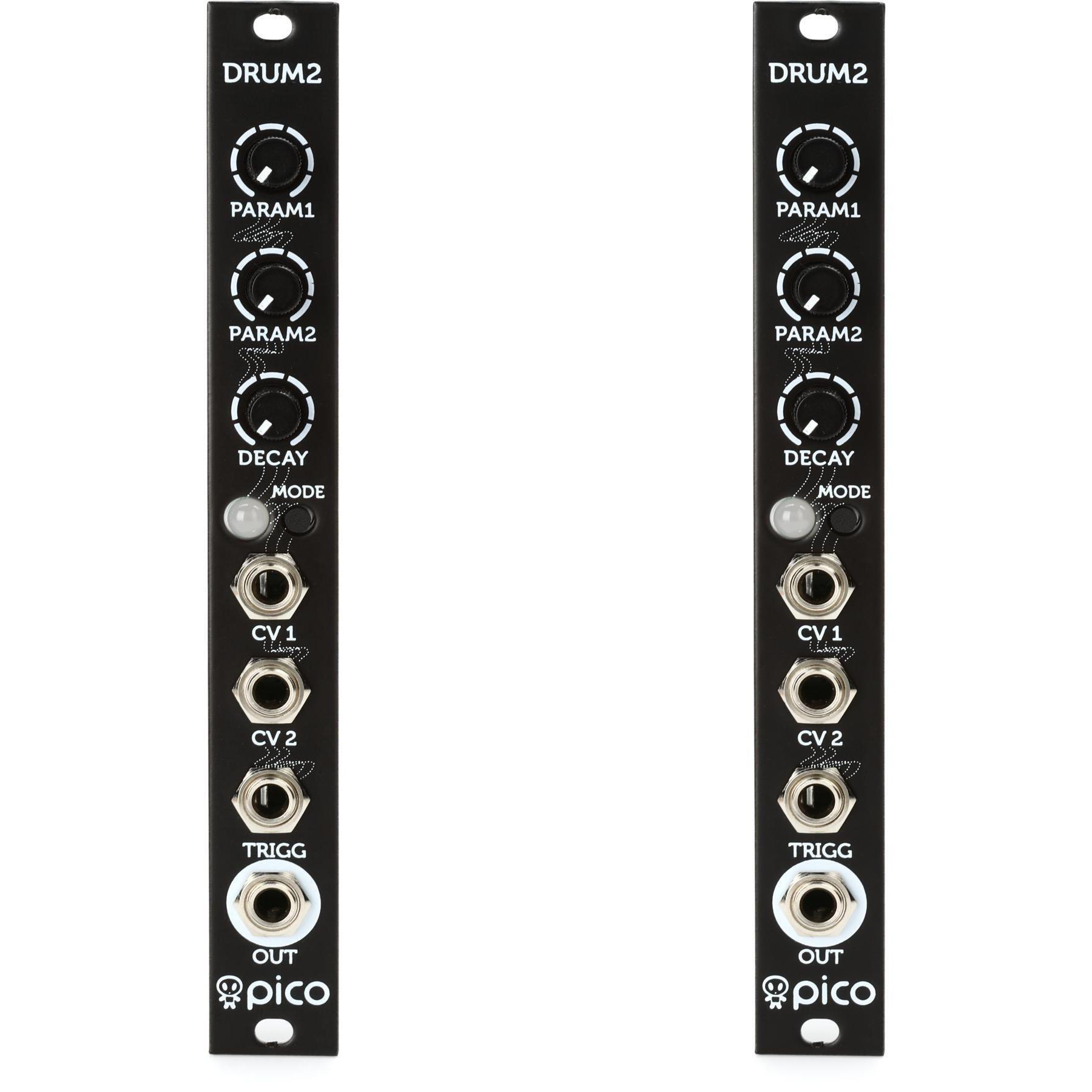 Erica Synths Pico Drum2 Drum Synthesizer Eurorack Module Pair