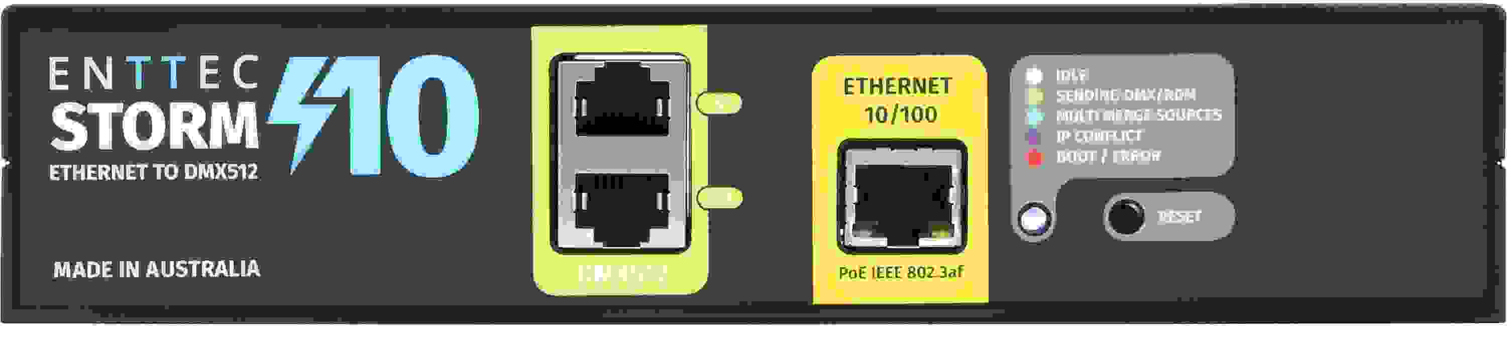ENTTEC Storm 10 10-port Ethernet to DMX Interface | Sweetwater