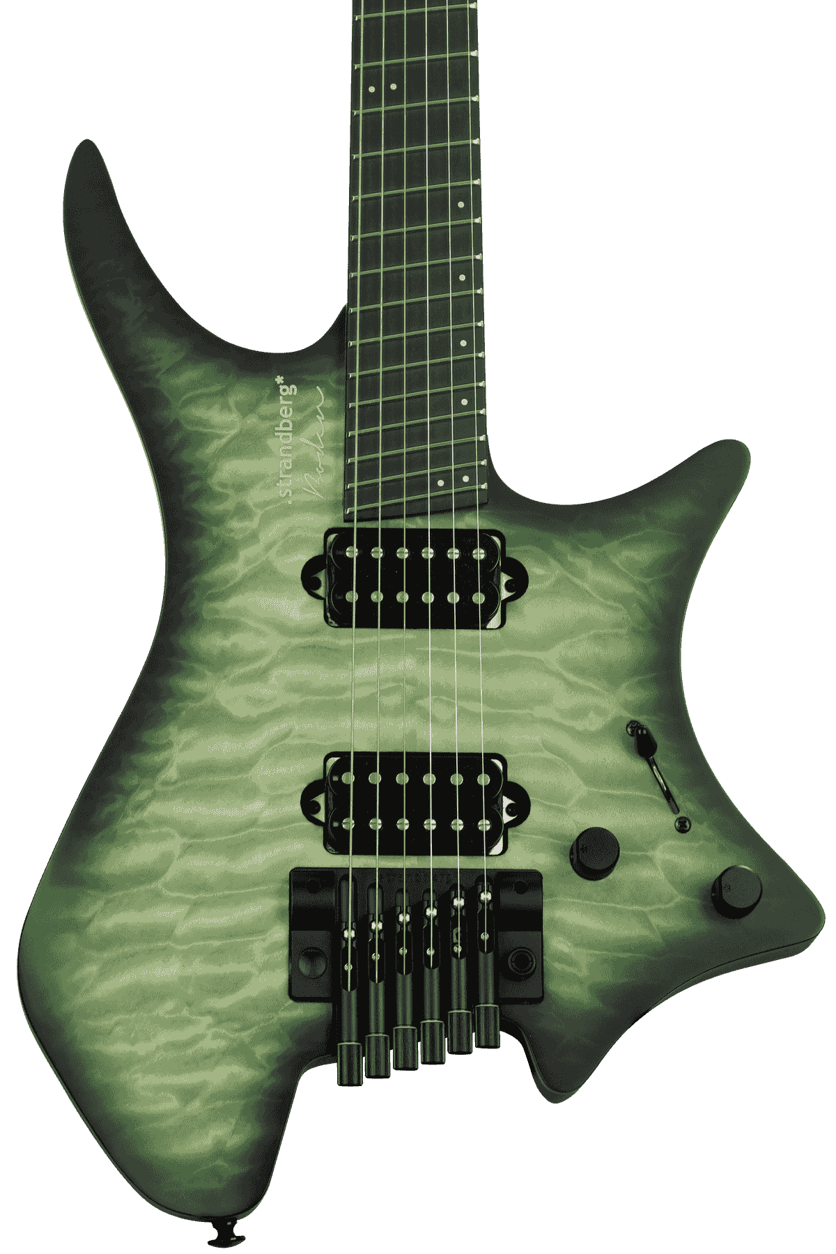 Strandberg Boden Prog NX 6 Electric Guitar - Earth Green | Sweetwater