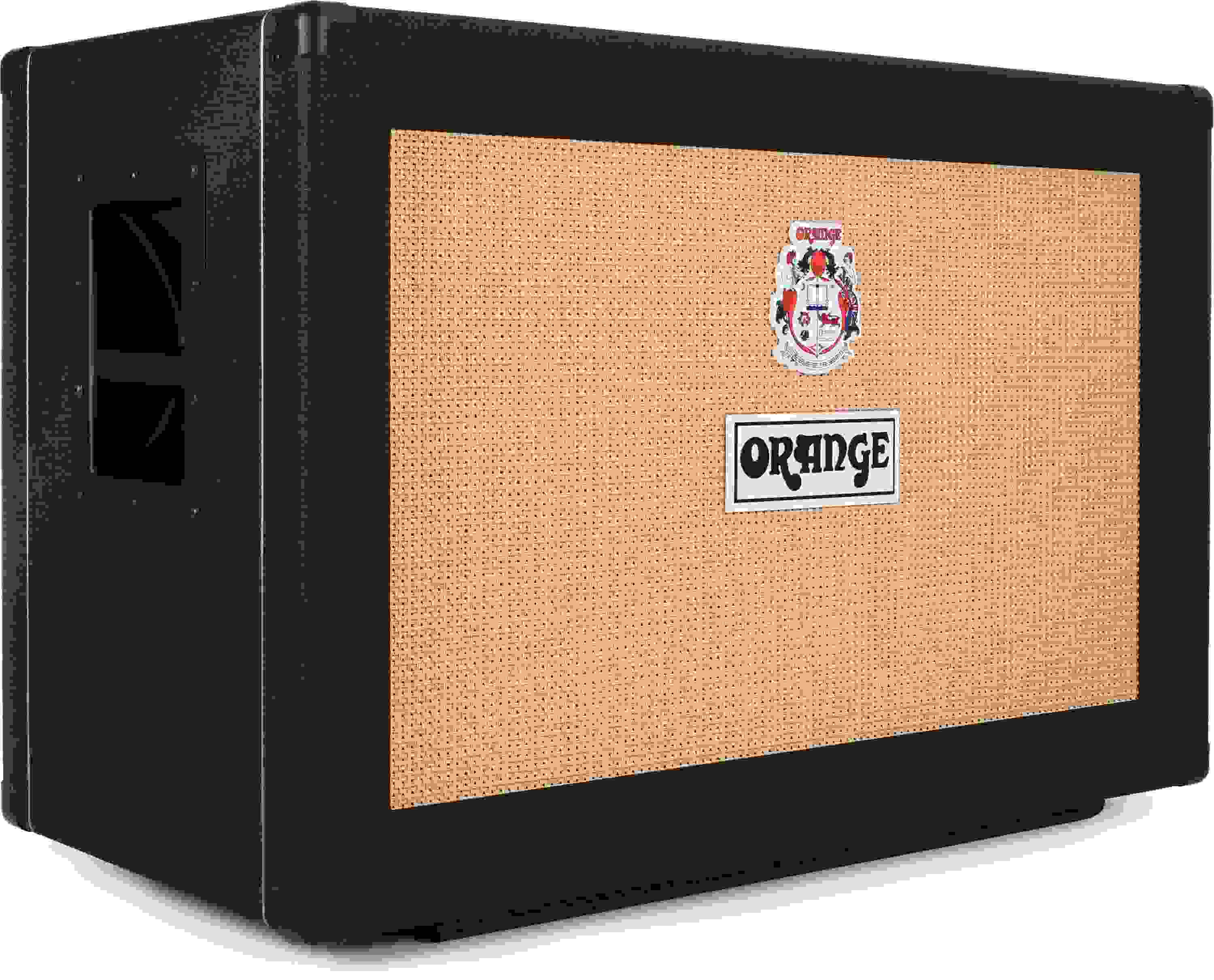Orange PPC212 - 120-watt 2x12-inch Cabinet - Black | Sweetwater