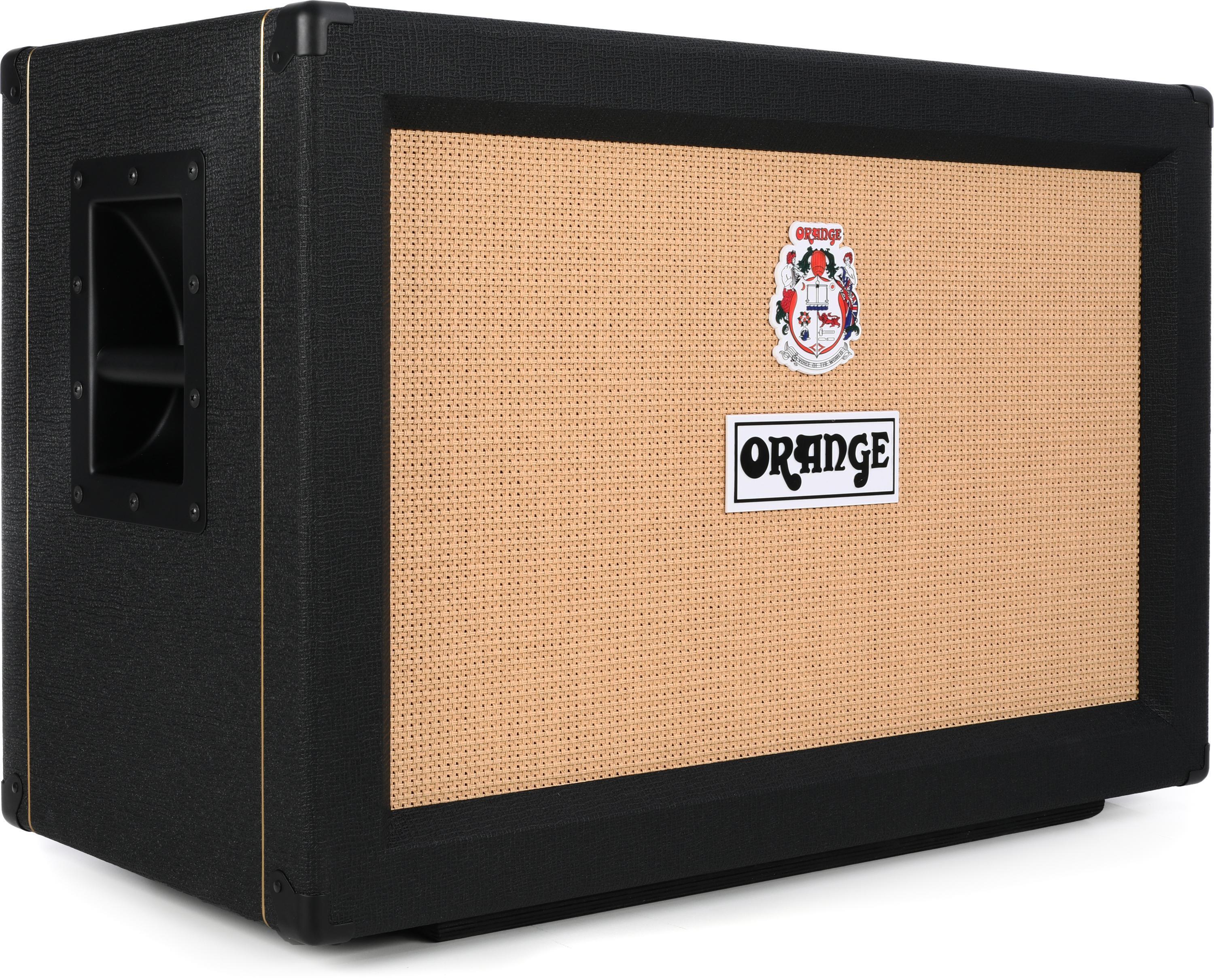 Orange PPC212 - 120-watt 2x12-inch Cabinet - Black | Sweetwater