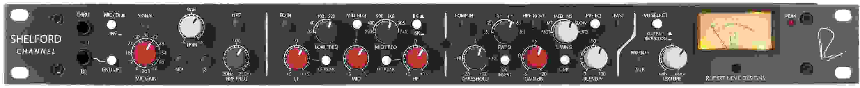 Rupert Neve Designs Shelford Channel Microphone Preamp, Inductor EQ ...