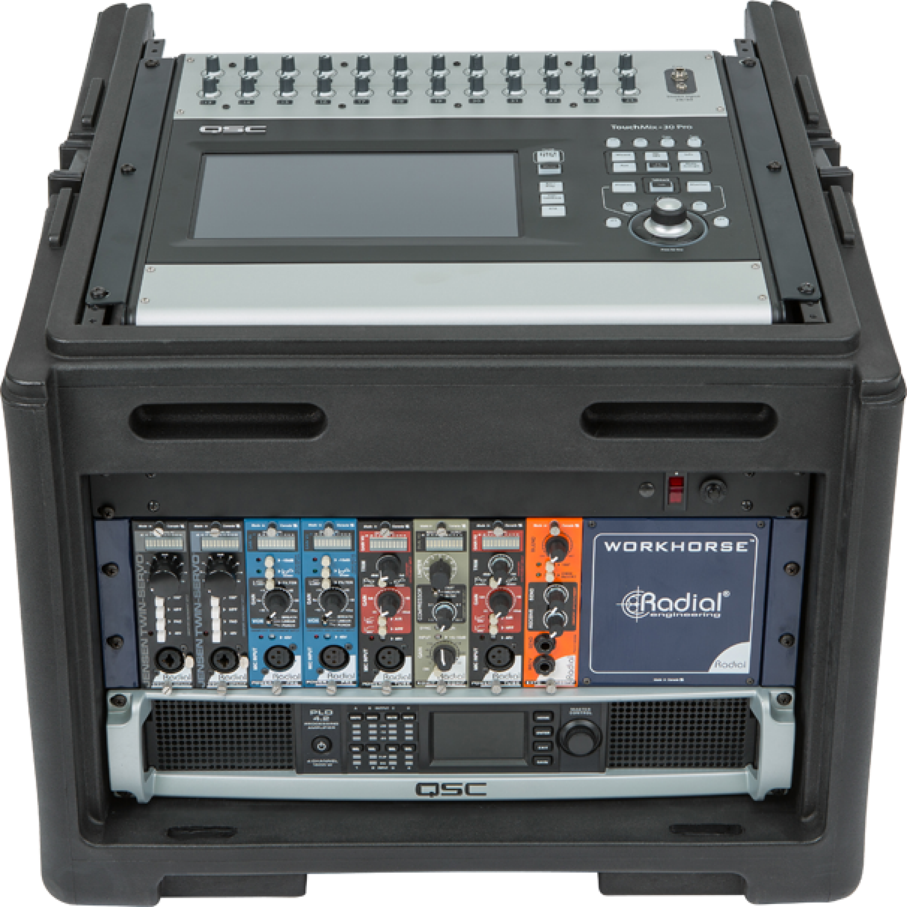 SKB 1SKB-R106W 10U x 6U Rolling Compact Rig | Sweetwater