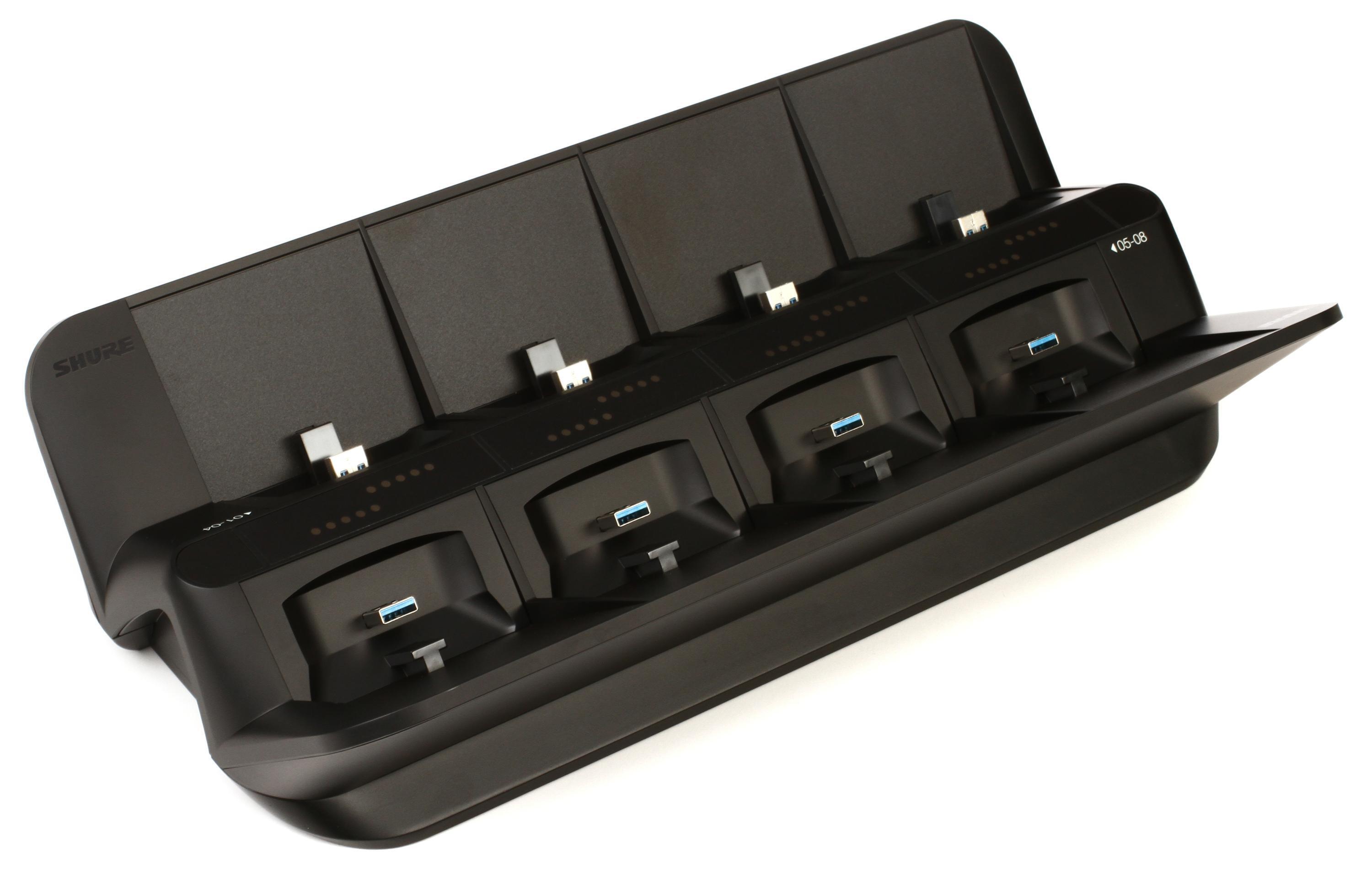 Shure SBC850 8-Bay Networked Charging Station Expansion | Sweetwater