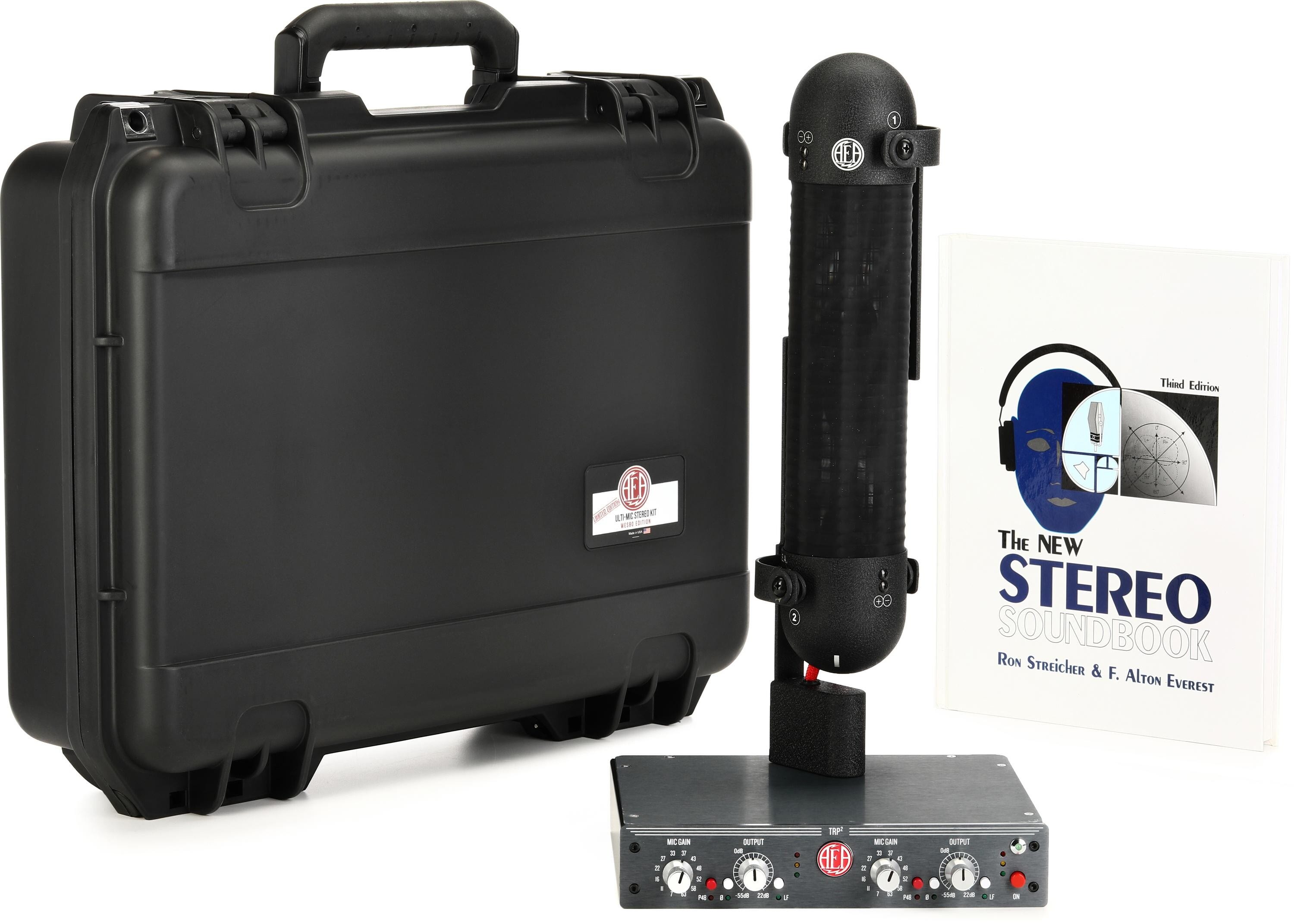 AEA Limited-edition Wes Dooley 80th Birthday R88A Ulti-Mic Stereo Kit ...