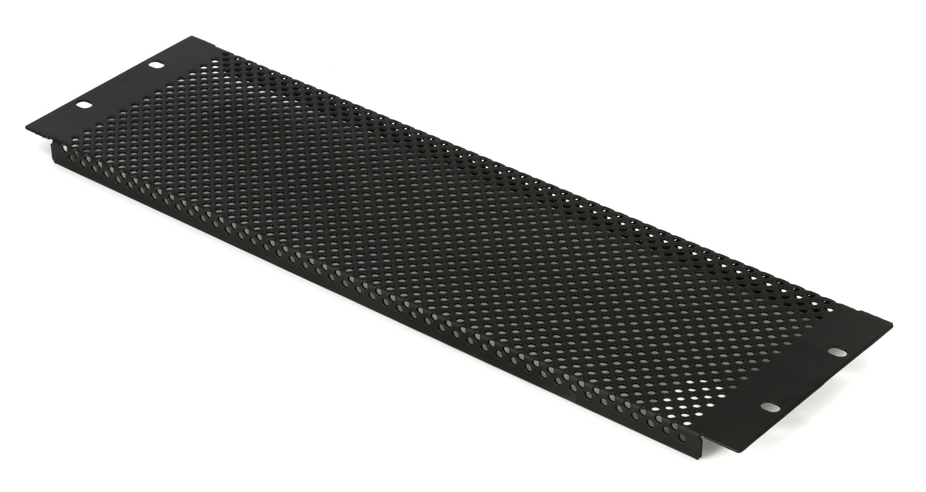 Gator GRW-PNLPRF3 - 3U Perforated Flanged Panel | Sweetwater
