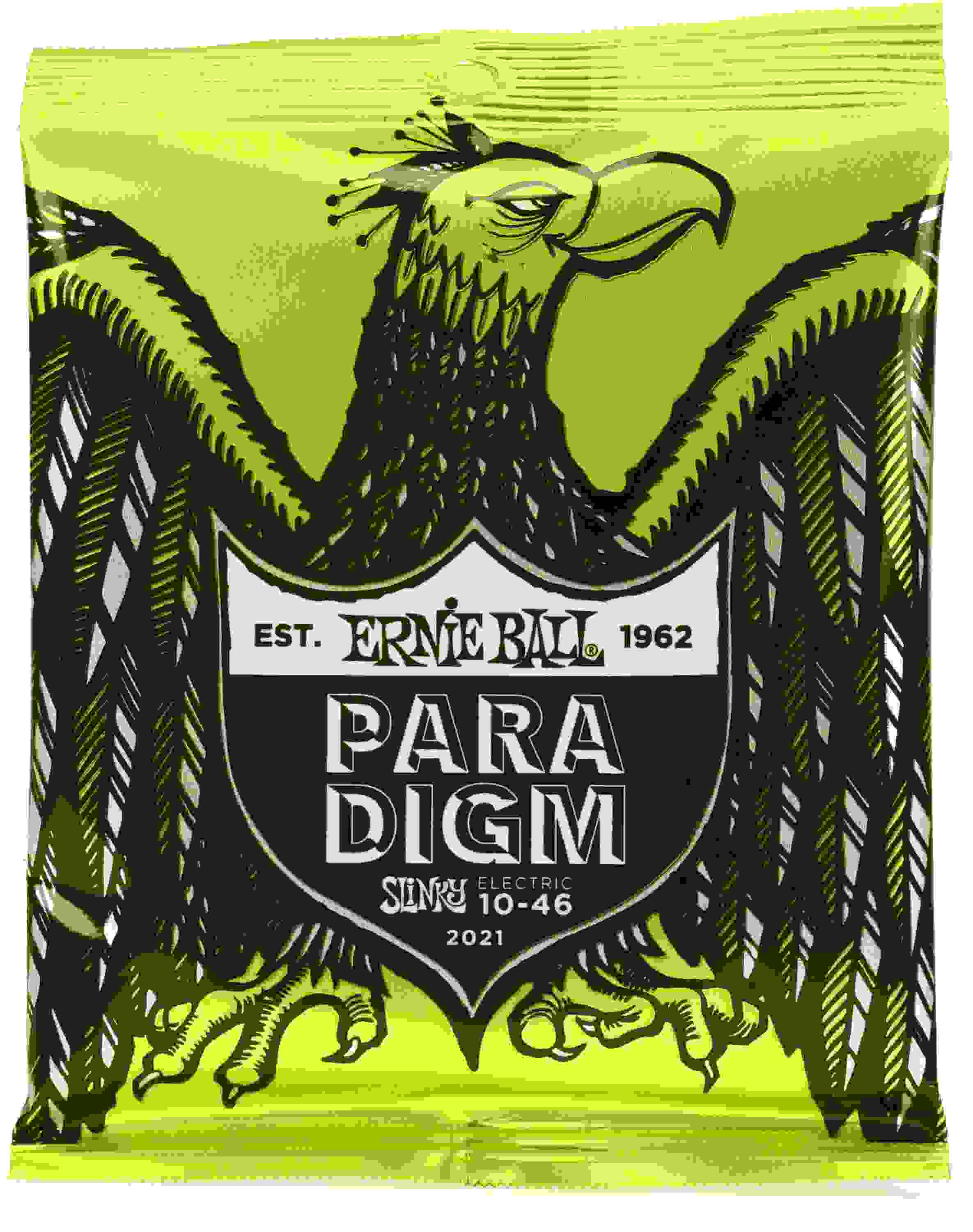 Ernie Ball 2021 Regular Slinky Paradigm Electric Guitar Strings - .010 ...