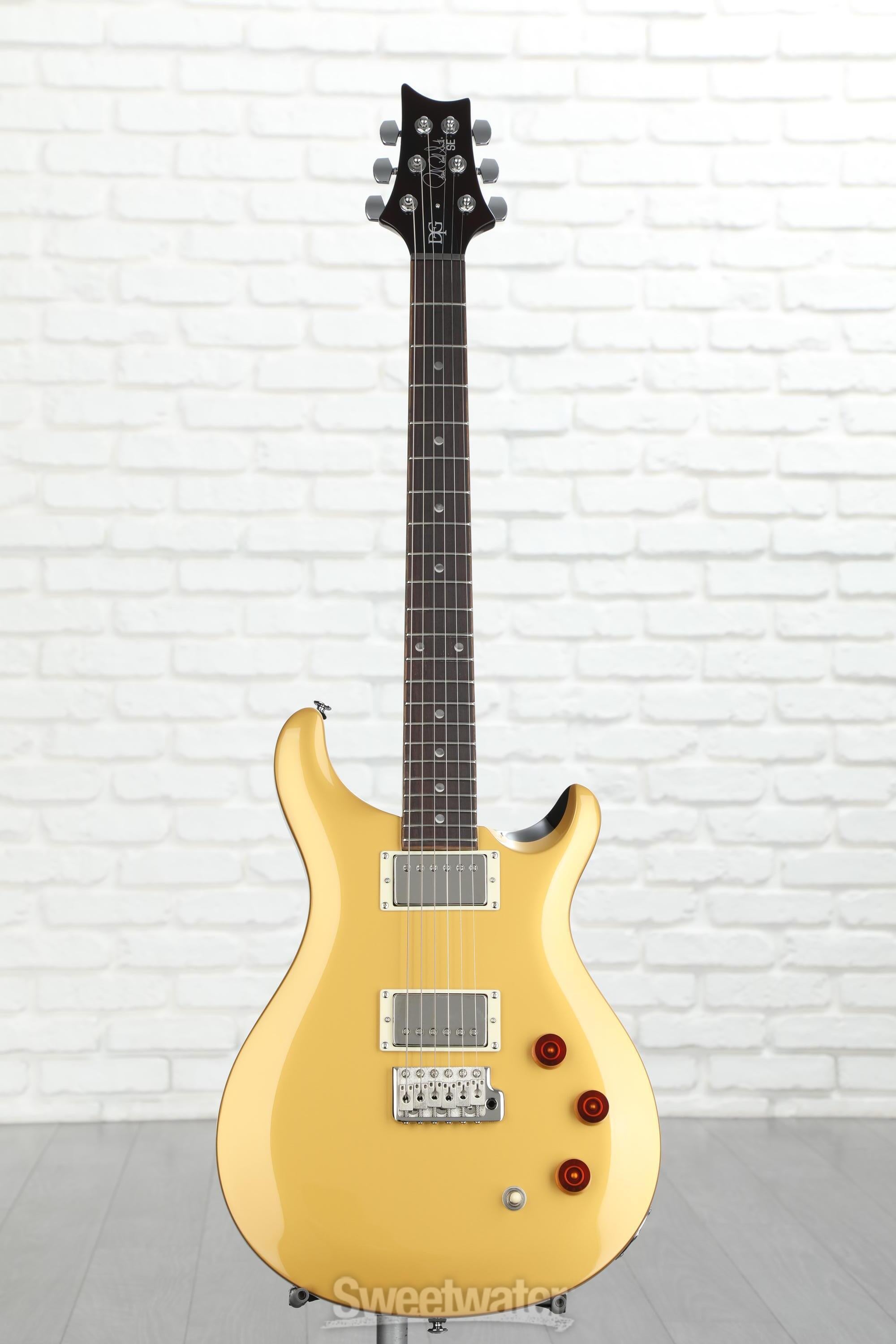 PRS SE DGT David Grissom Signature Solidbody Electric Guitar - Gold Top ...