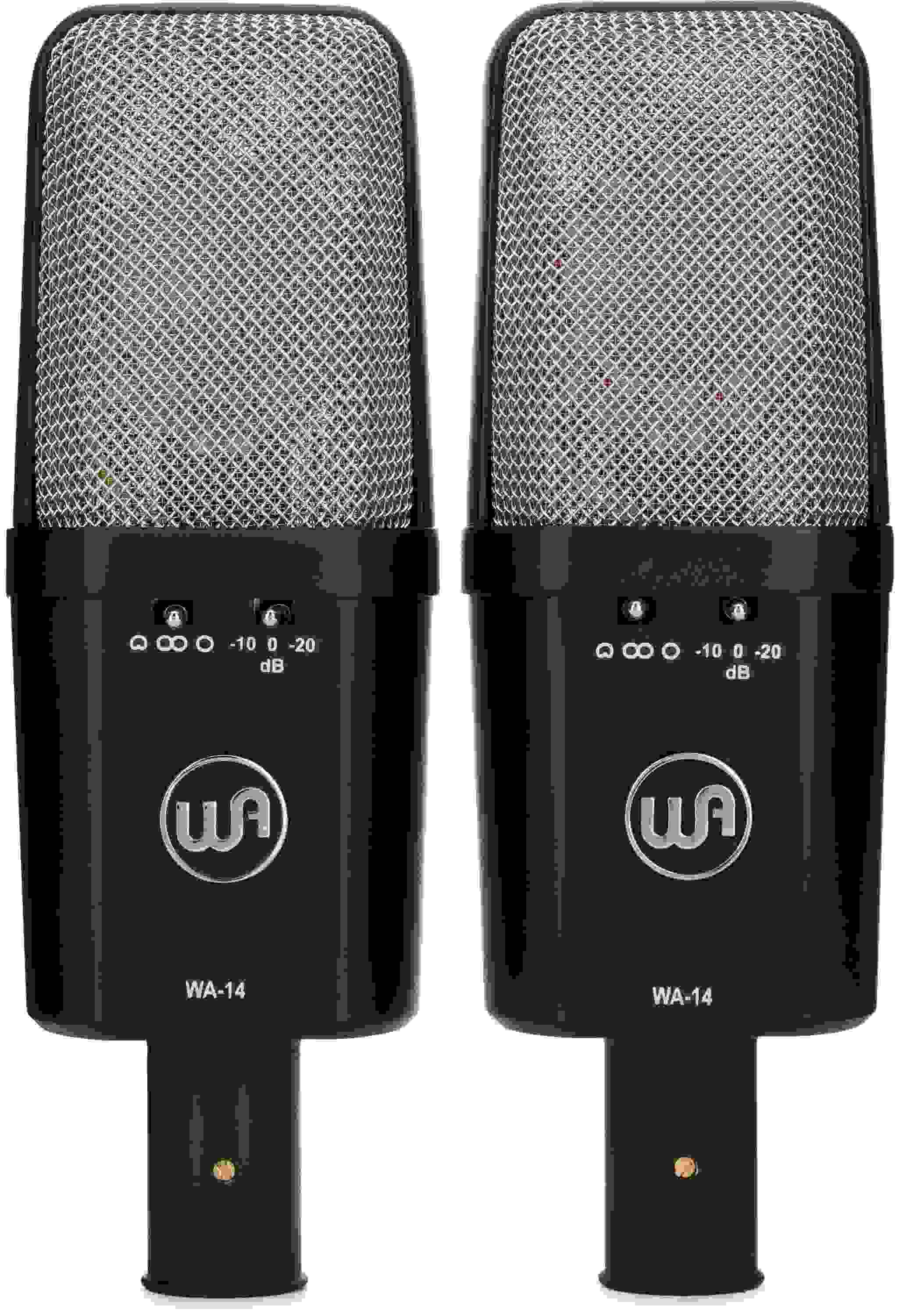 Warm Audio WA14 Large-diaphragm Condenser Microphone Stereo Pair ...
