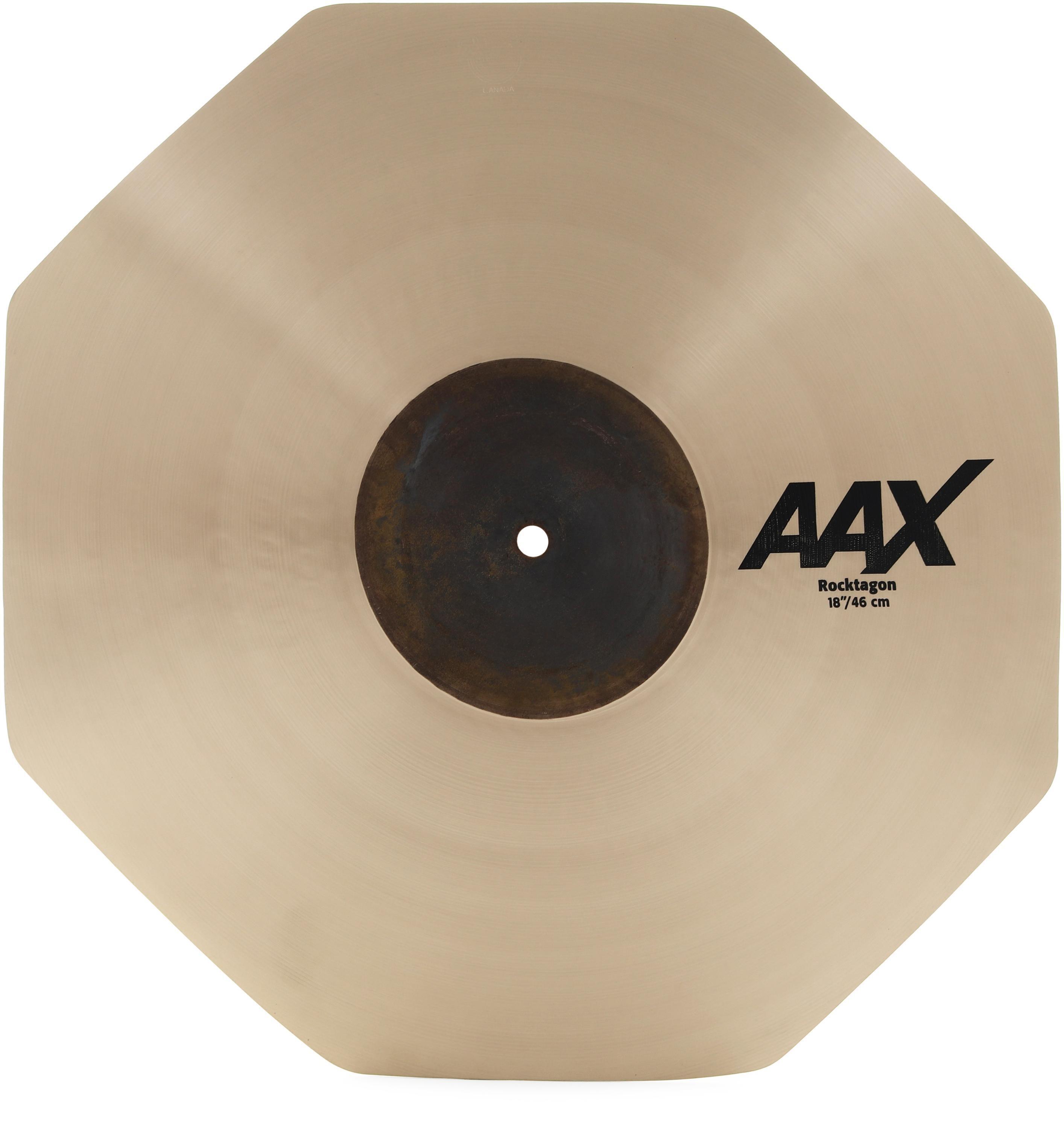 Sabian AAX Rocktagon 18-inch Crash Cymbal | Sweetwater