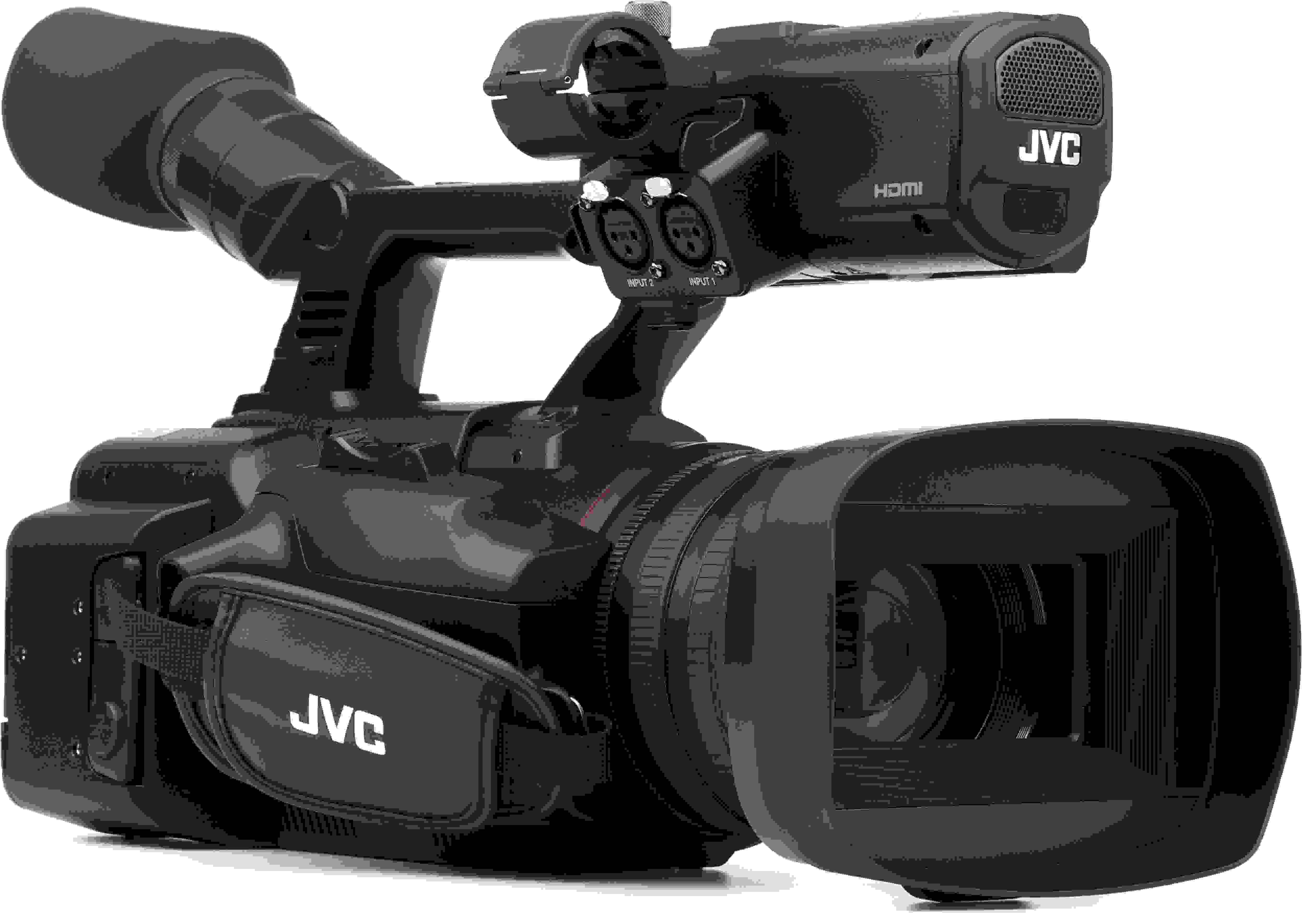 JVC GY-HC500UN 4K UHD Handheld Connected Camcorder with NDI | Sweetwater