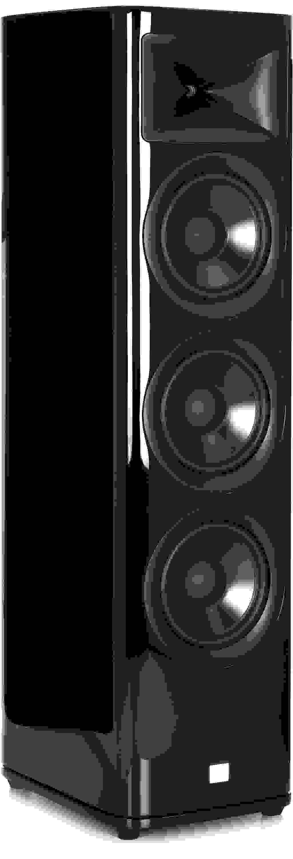 JBL HDI-3800 Passive Floor-standing Speaker - Black Gloss | Sweetwater