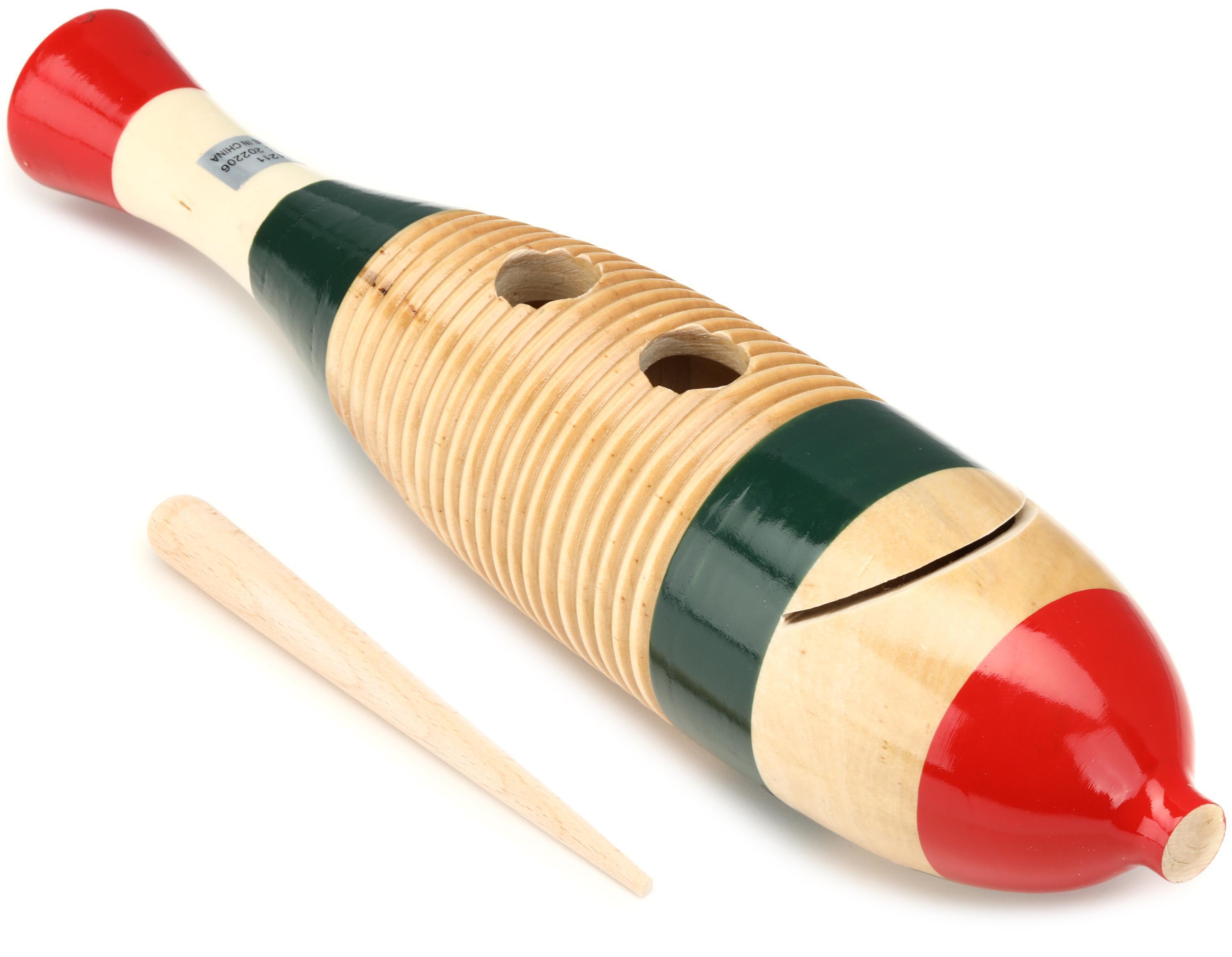 Rhythm Band Medium Colored Wood Guiro | Sweetwater