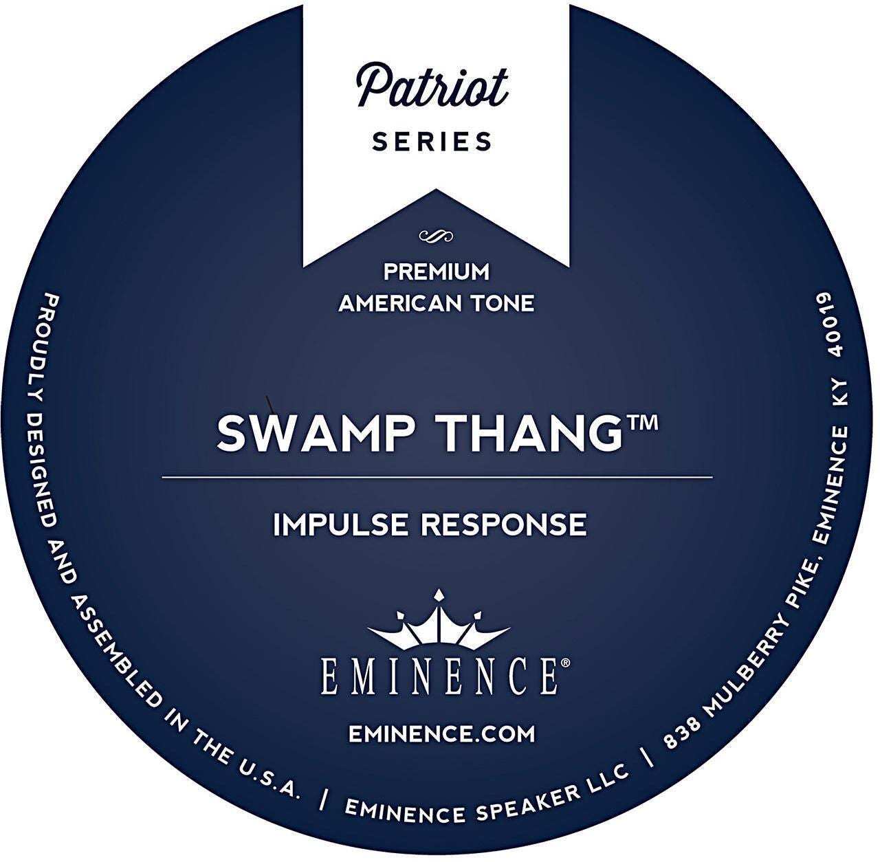 Eminence Swamp Thang Speaker Impulse Response | Sweetwater