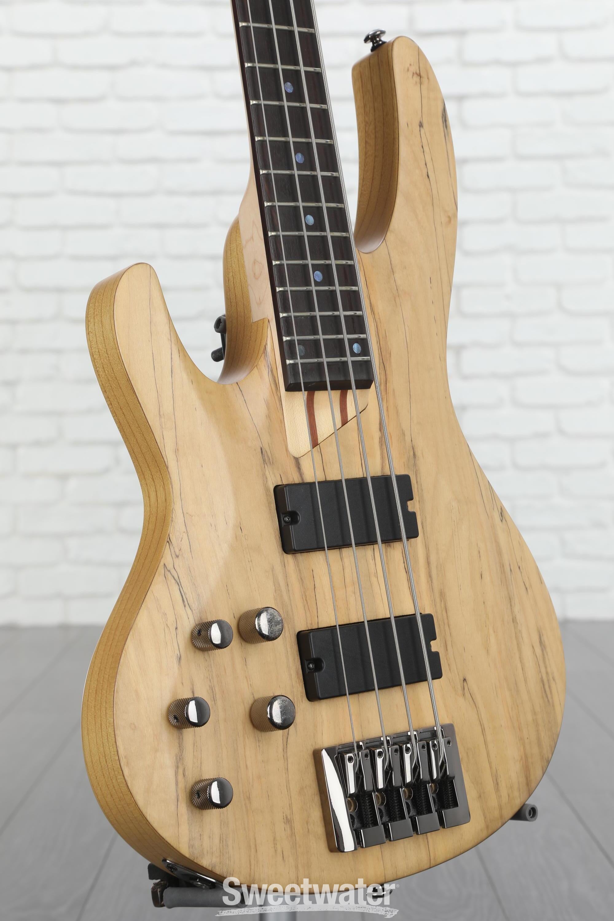 ESP LTD B-204SM Left-handed Bass Guitar - Natural Satin | Sweetwater