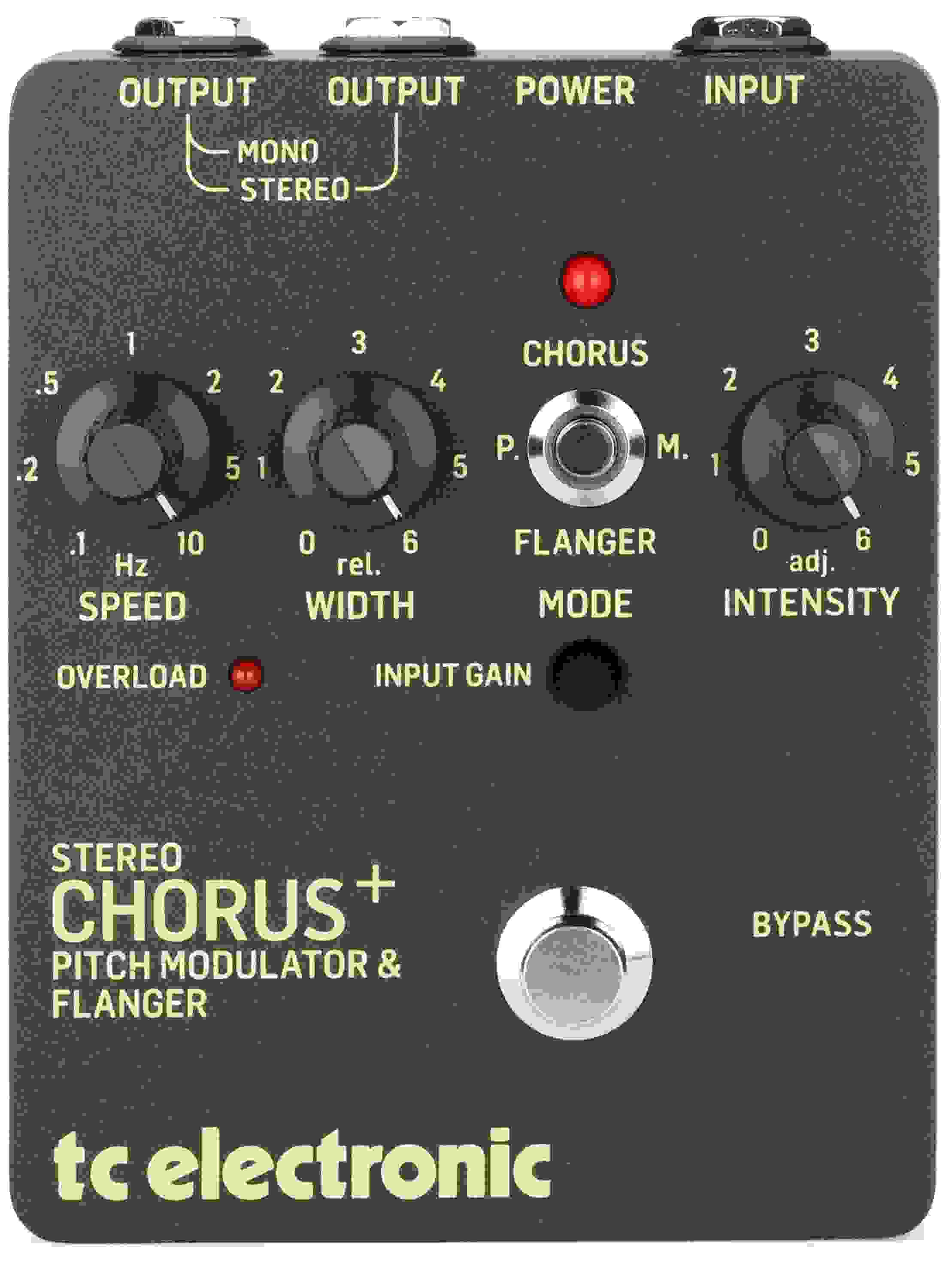 TC Electronic SCF Gold Stereo Chorus Flanger Pedal | Sweetwater