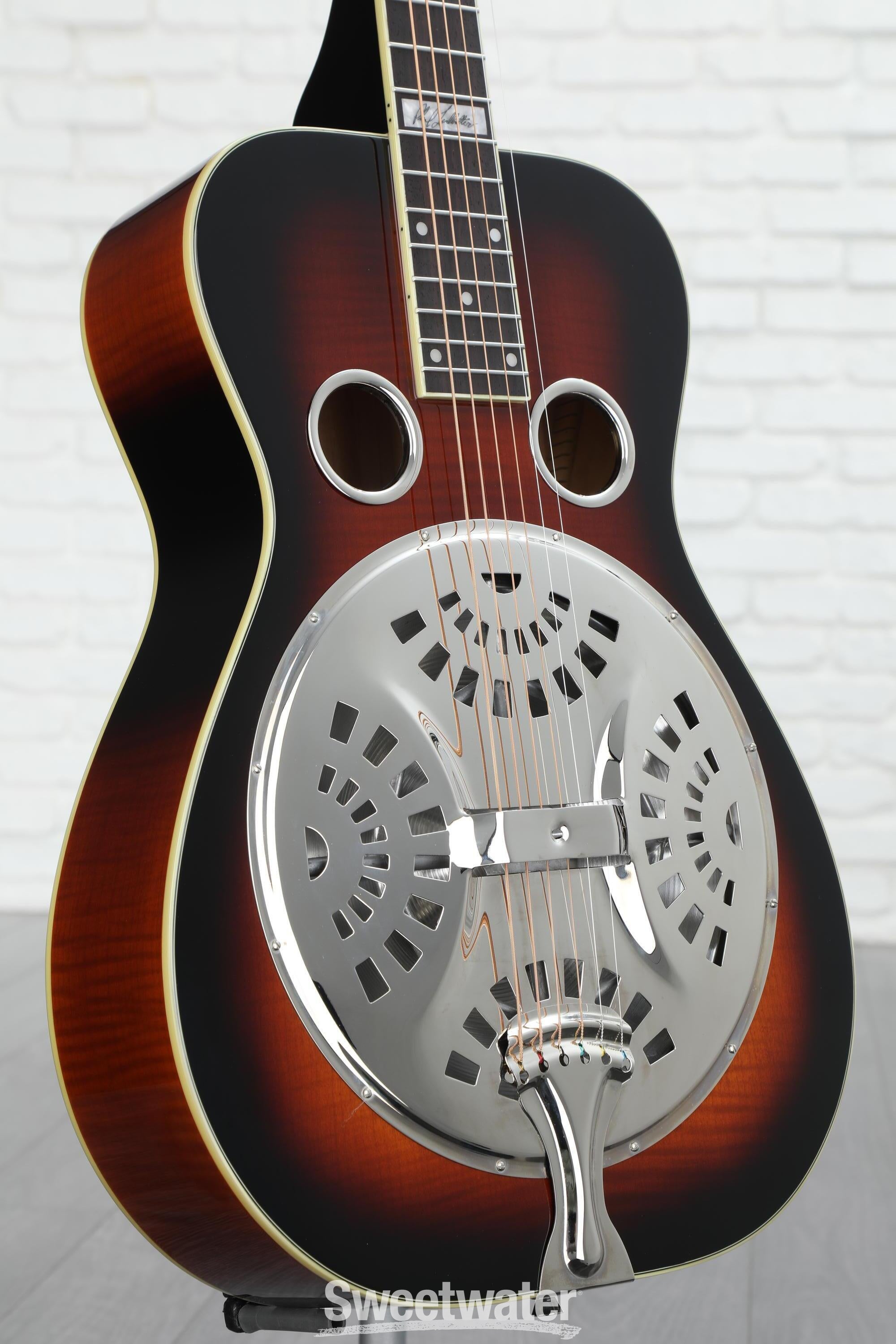 Recording King Phil Leadbetter Signature Squareneck Resonator Guitar ...