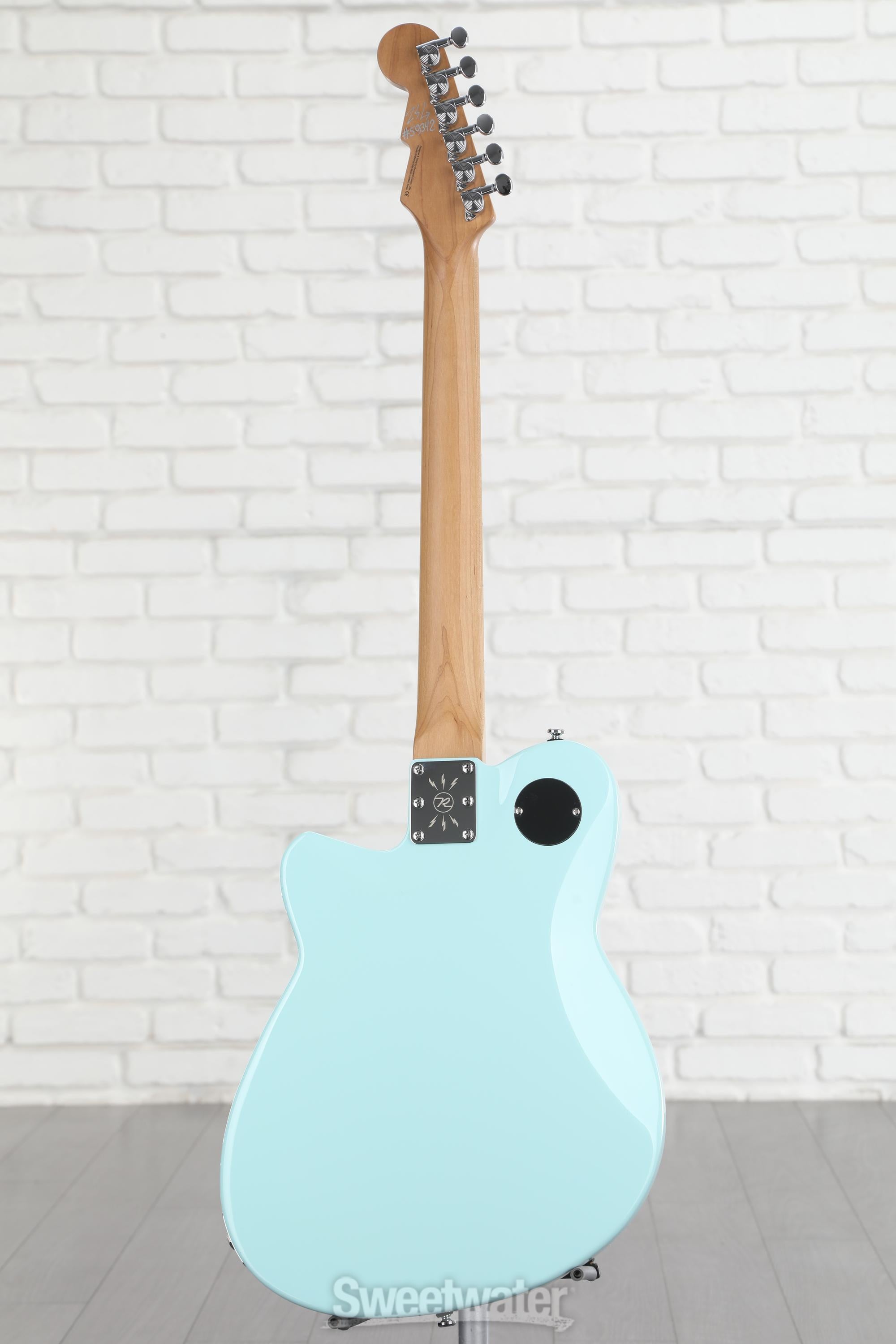 Reverend Buckshot Electric Guitar - Deep Sea Chronic Blue | Sweetwater