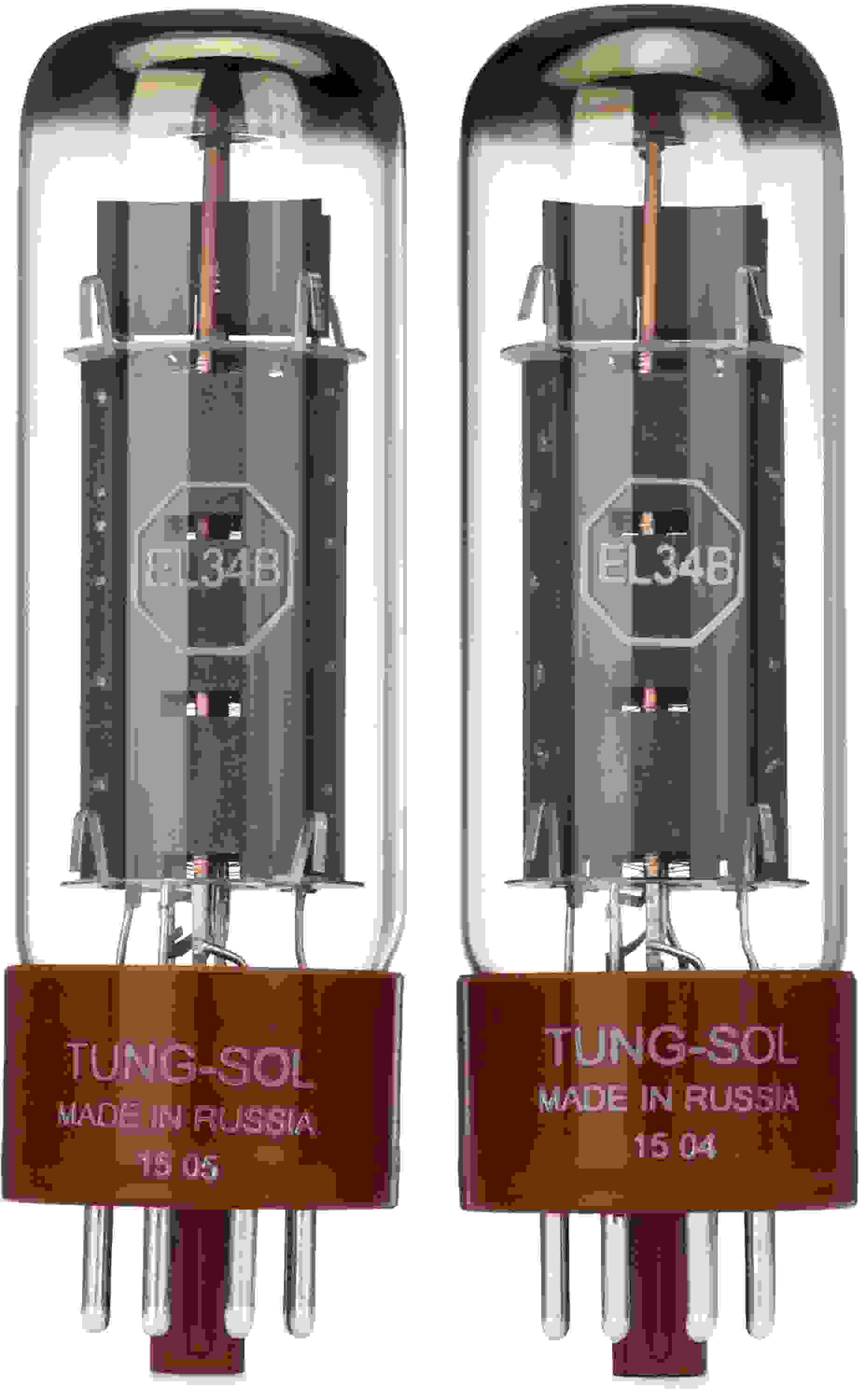 Tung-Sol EL34B Power Tubes - Matched Duet | Sweetwater