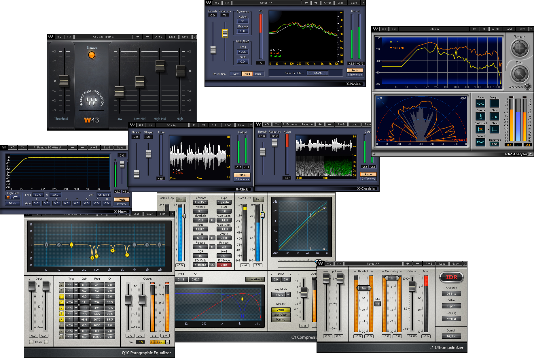 Waves Audio / Phil Manchester Forensics Package Plug-in Bundle | Sweetwater