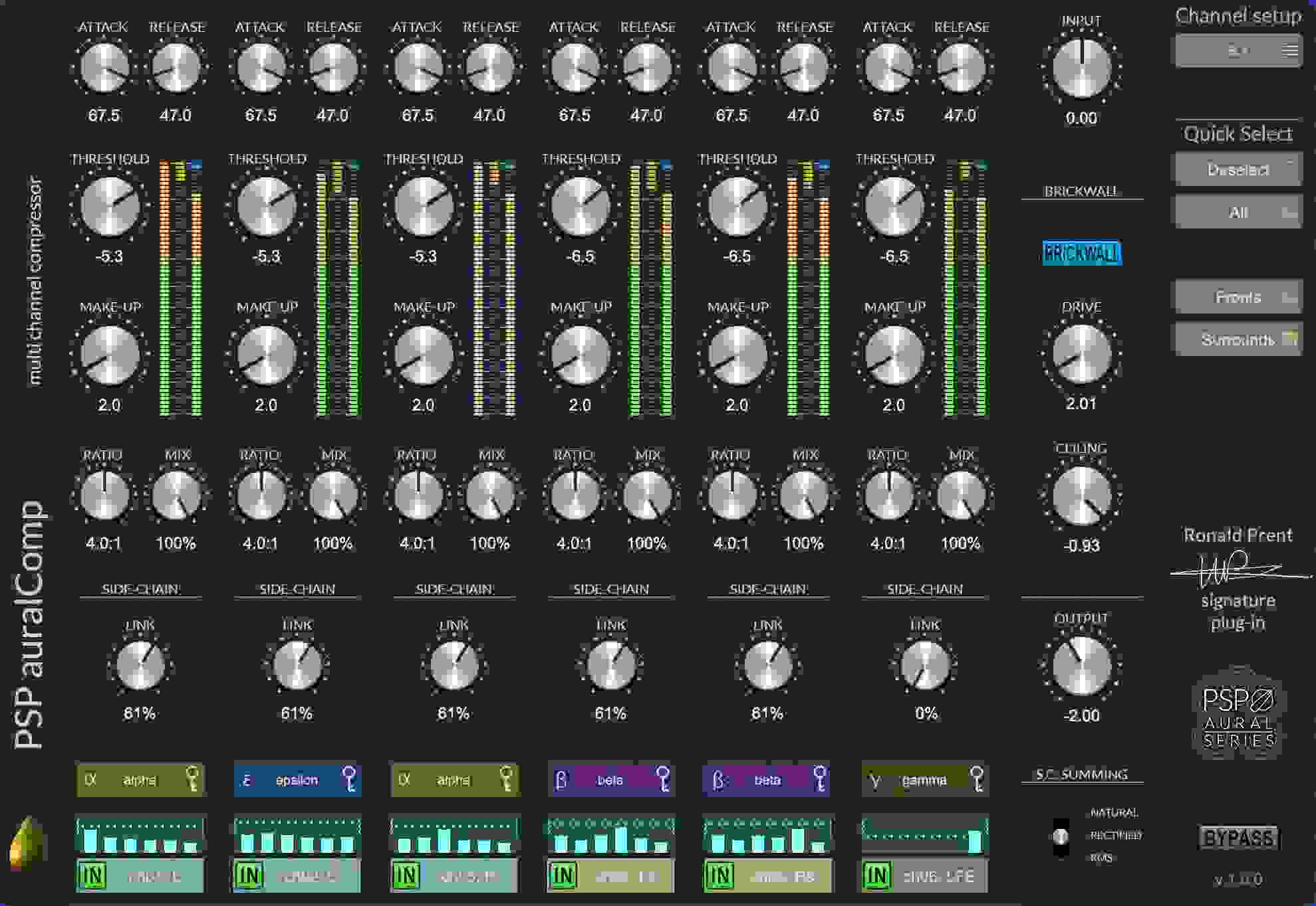 PSP Audioware auralComp Compressor/Limiter Plug-in | Sweetwater