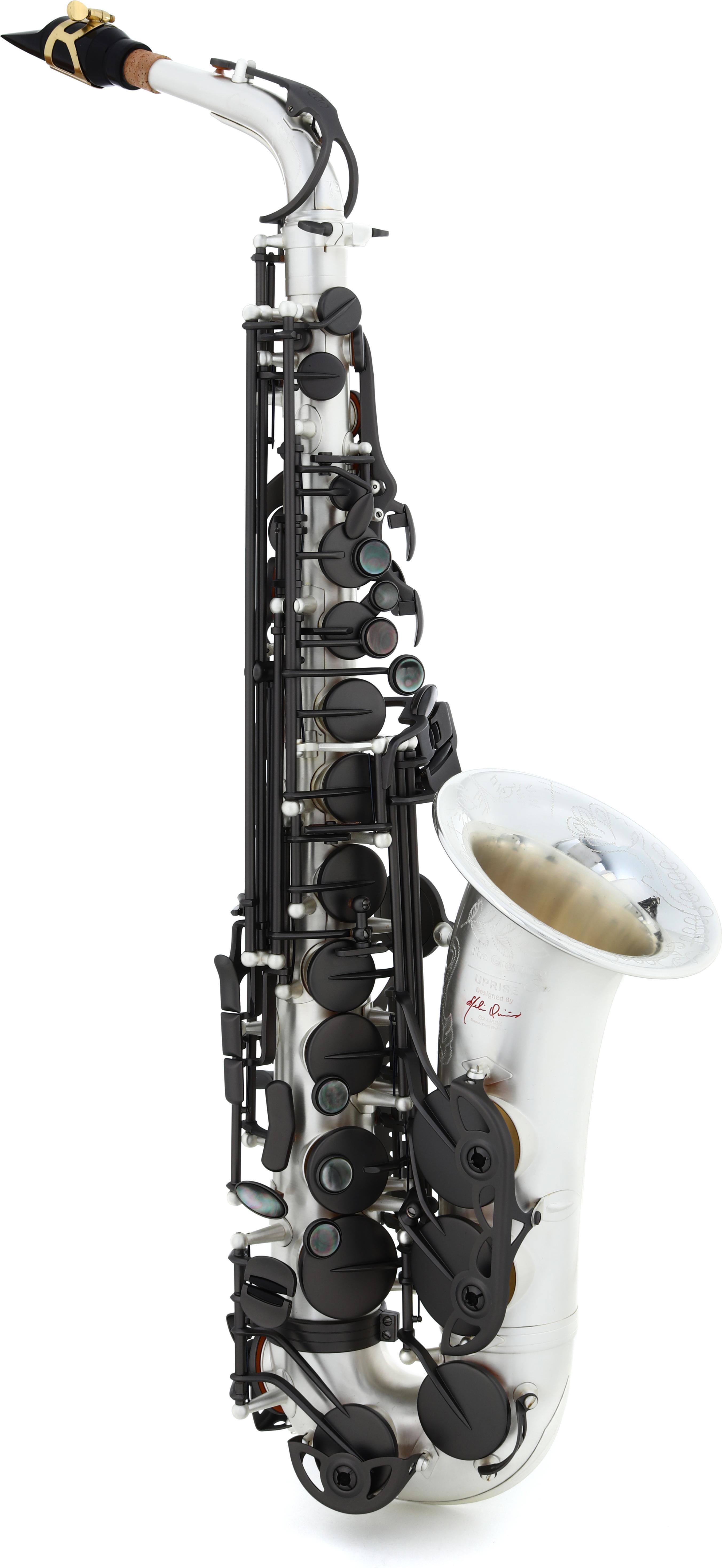 Growling Sax Uprise Series Gen 2 Alto Saxophone - Brushed Silver ...