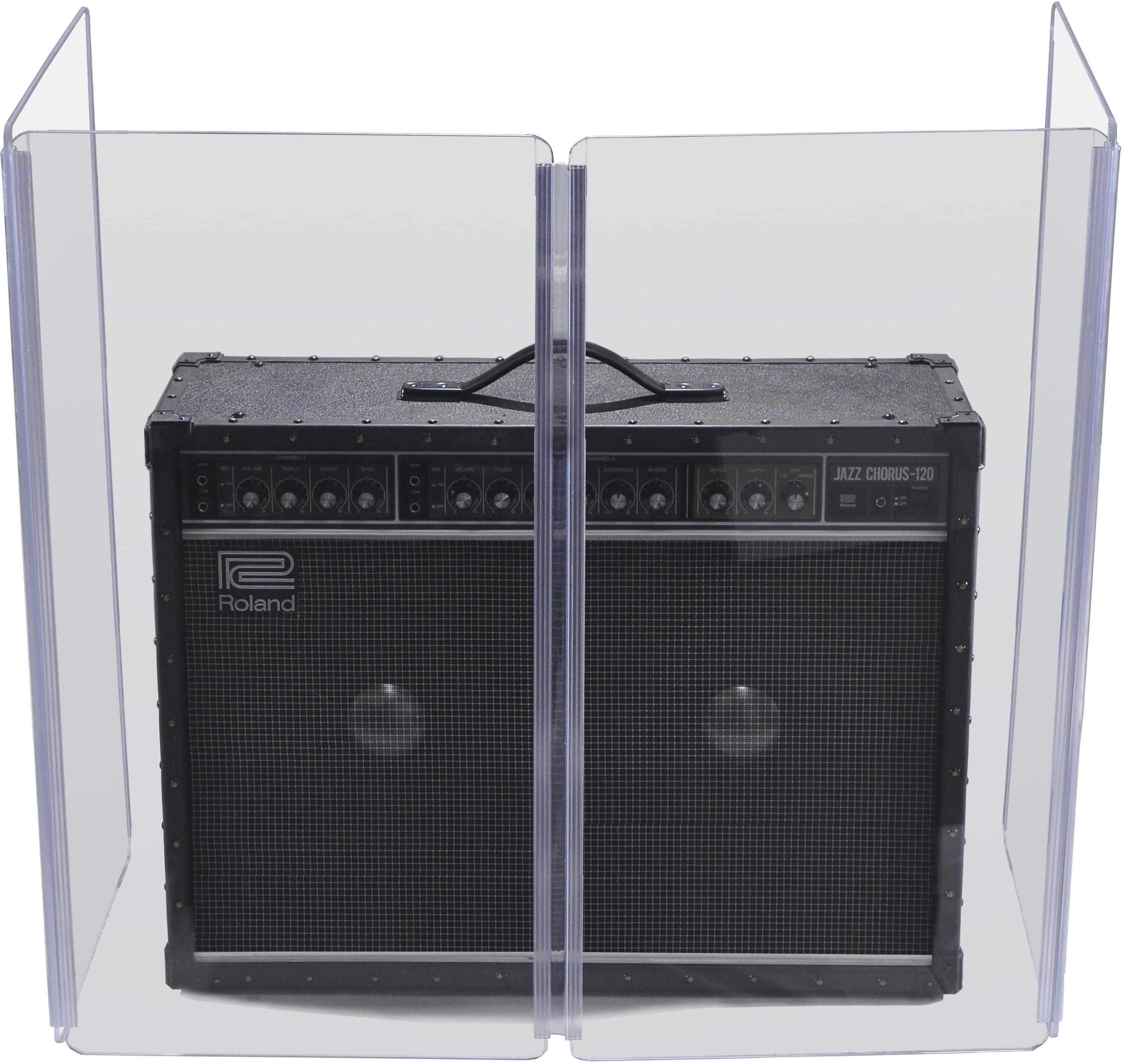 Sound Shields VDS18x36x4-K 3-foot Tall 6-foot Wide 4-section Acrylic ...