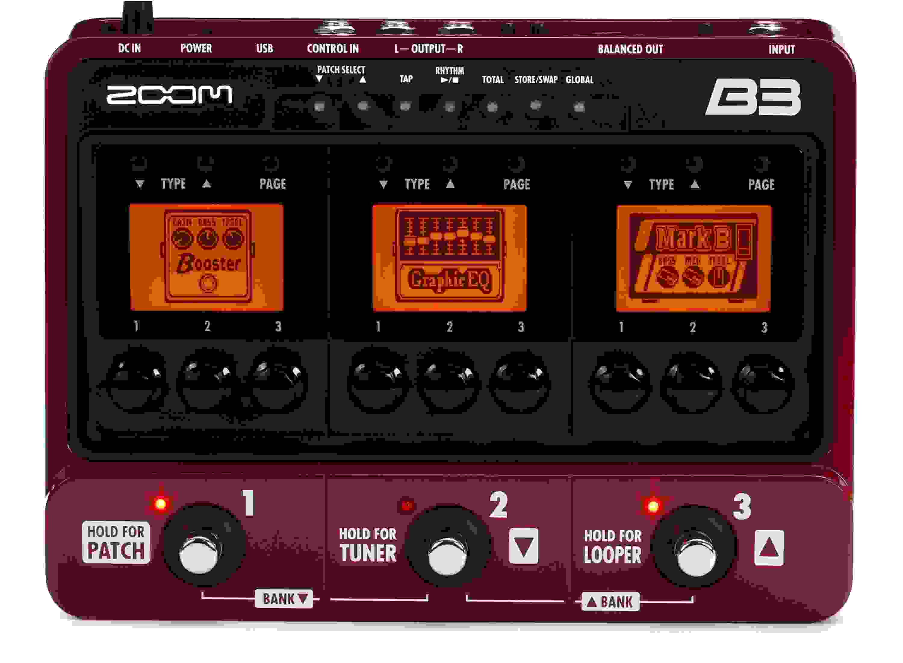 Zoom B3 Bass Multi Effects | Sweetwater
