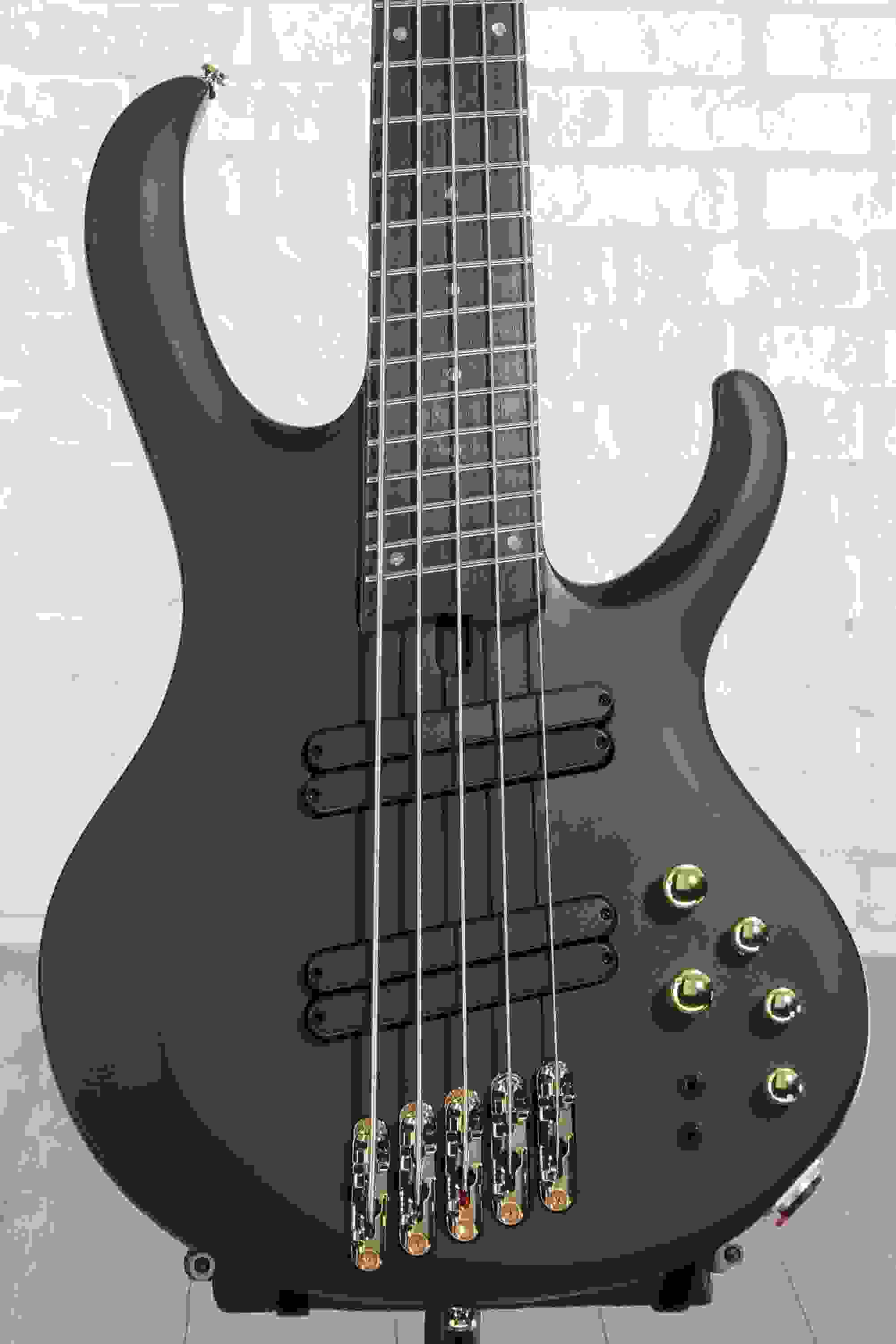 Ibanez BTB Bass Workshop BTB605LM 5-string Electric Bass Guitar - Black ...
